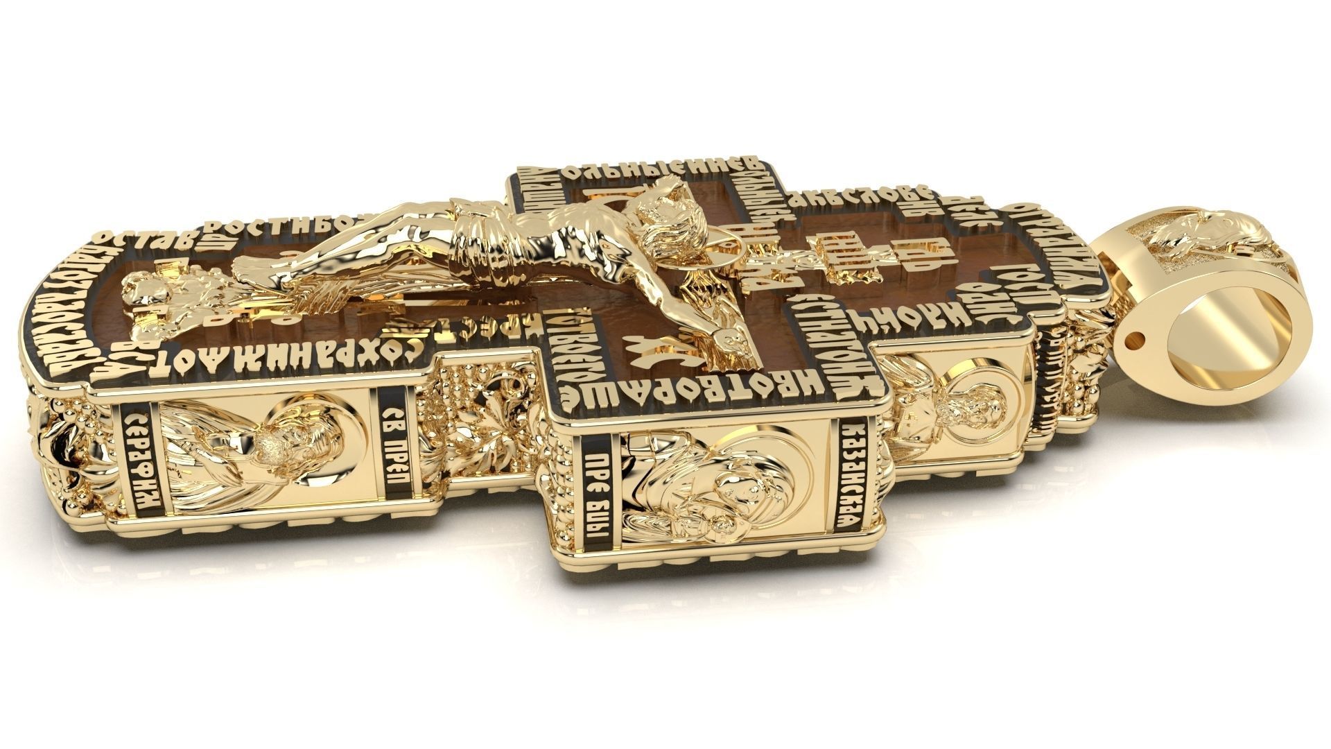 Cross Virgin and Jesus Cross Tree 3D model 3D printable | CGTrader