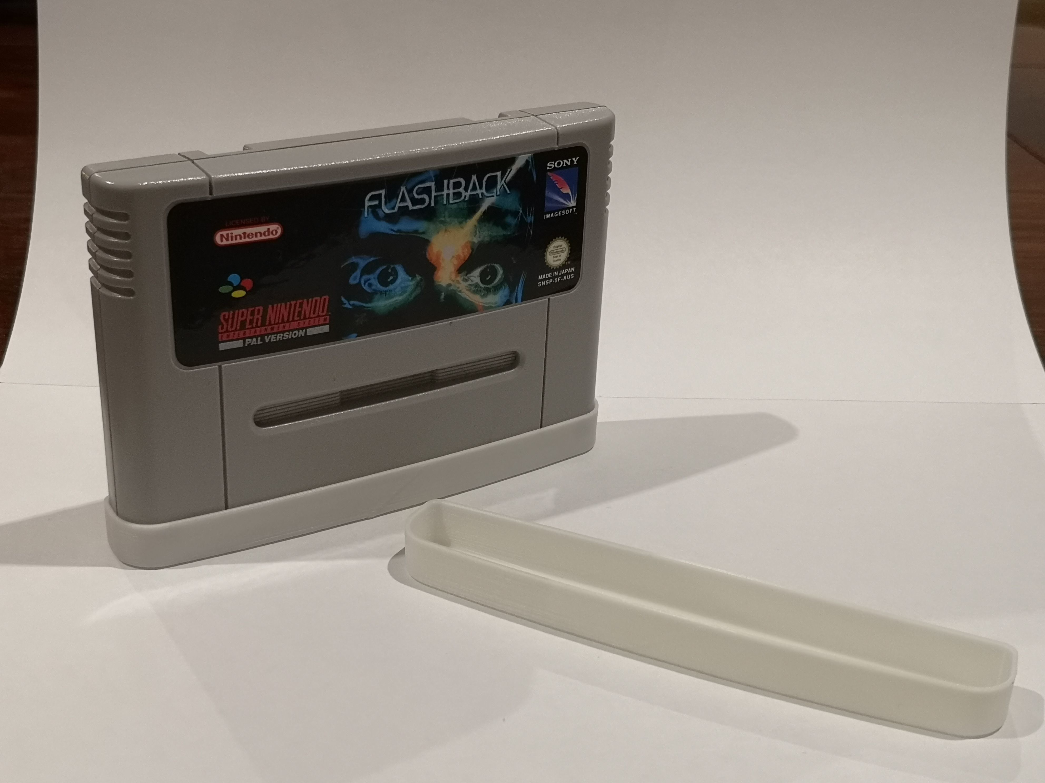 SNES CARTRIDGE DUST COVER 3D model 3D printable | CGTrader