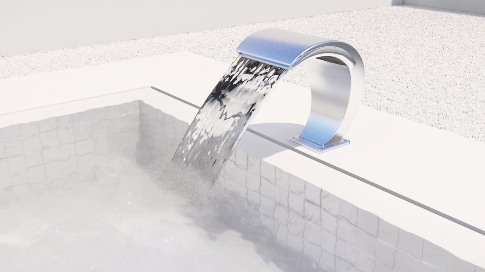 3D model KEVIN cobra console lumion fountain VR / AR / low-poly | CGTrader