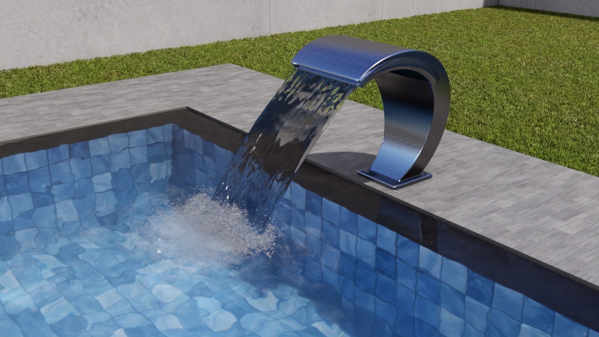 3D model KEVIN cobra console lumion fountain VR / AR / low-poly | CGTrader