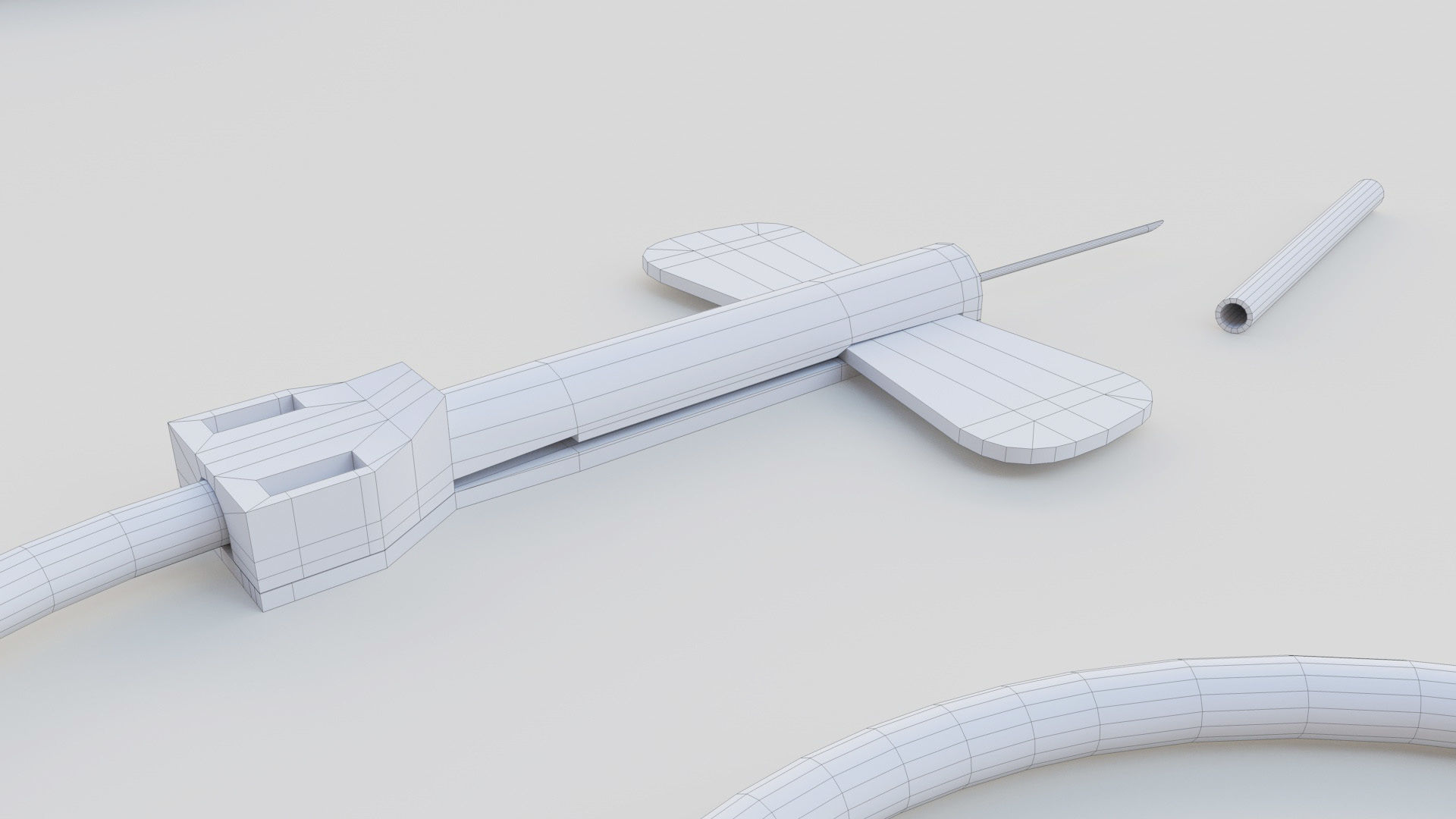 Cannula Needle 3D model | CGTrader