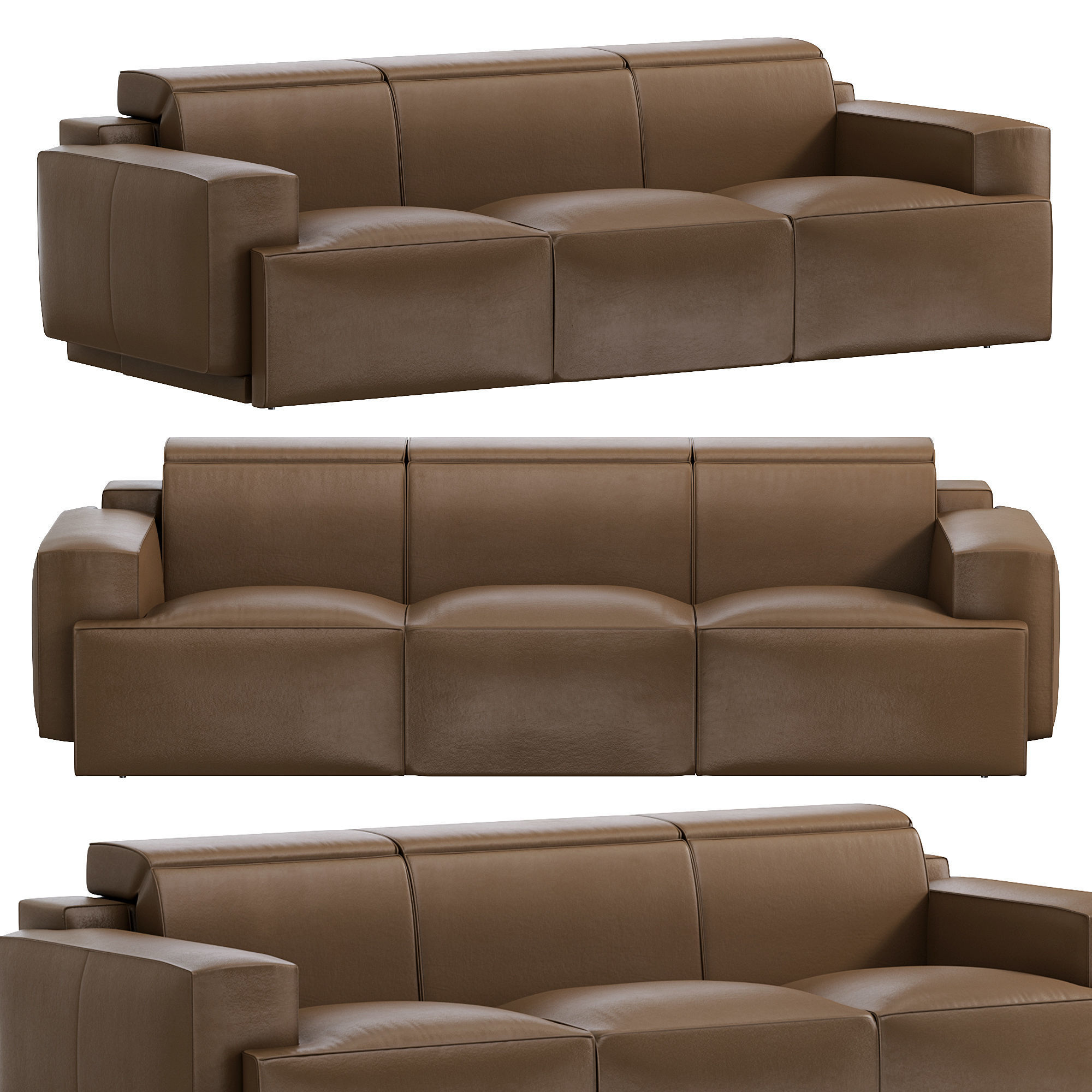 Iago Modular Corner Sofa by Natuzzi 3D model | CGTrader