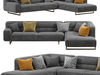 Kendo Sectional Sofa by Natuzzi 3D model | CGTrader