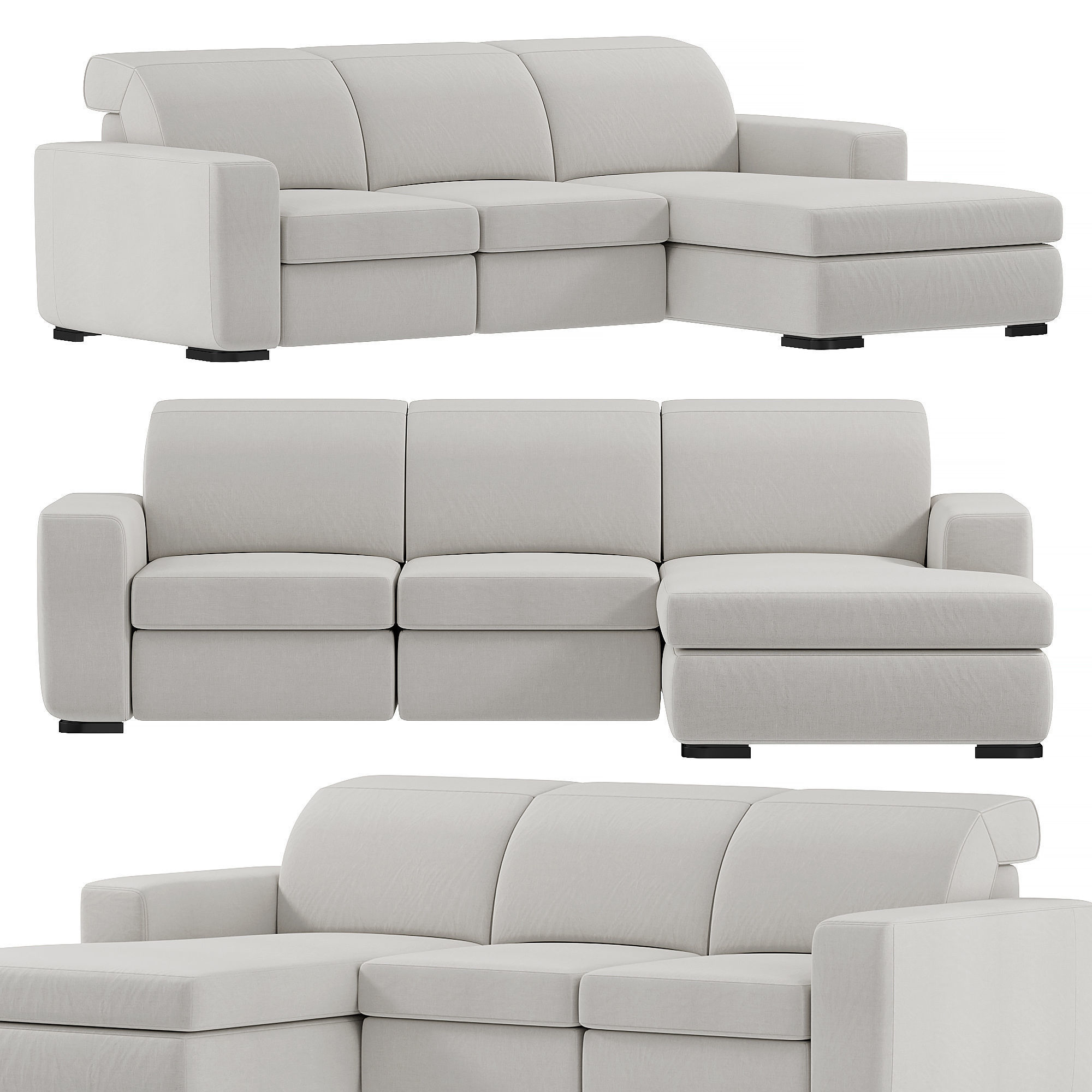 Diesis Sofa by Natuzzi 3D model | CGTrader
