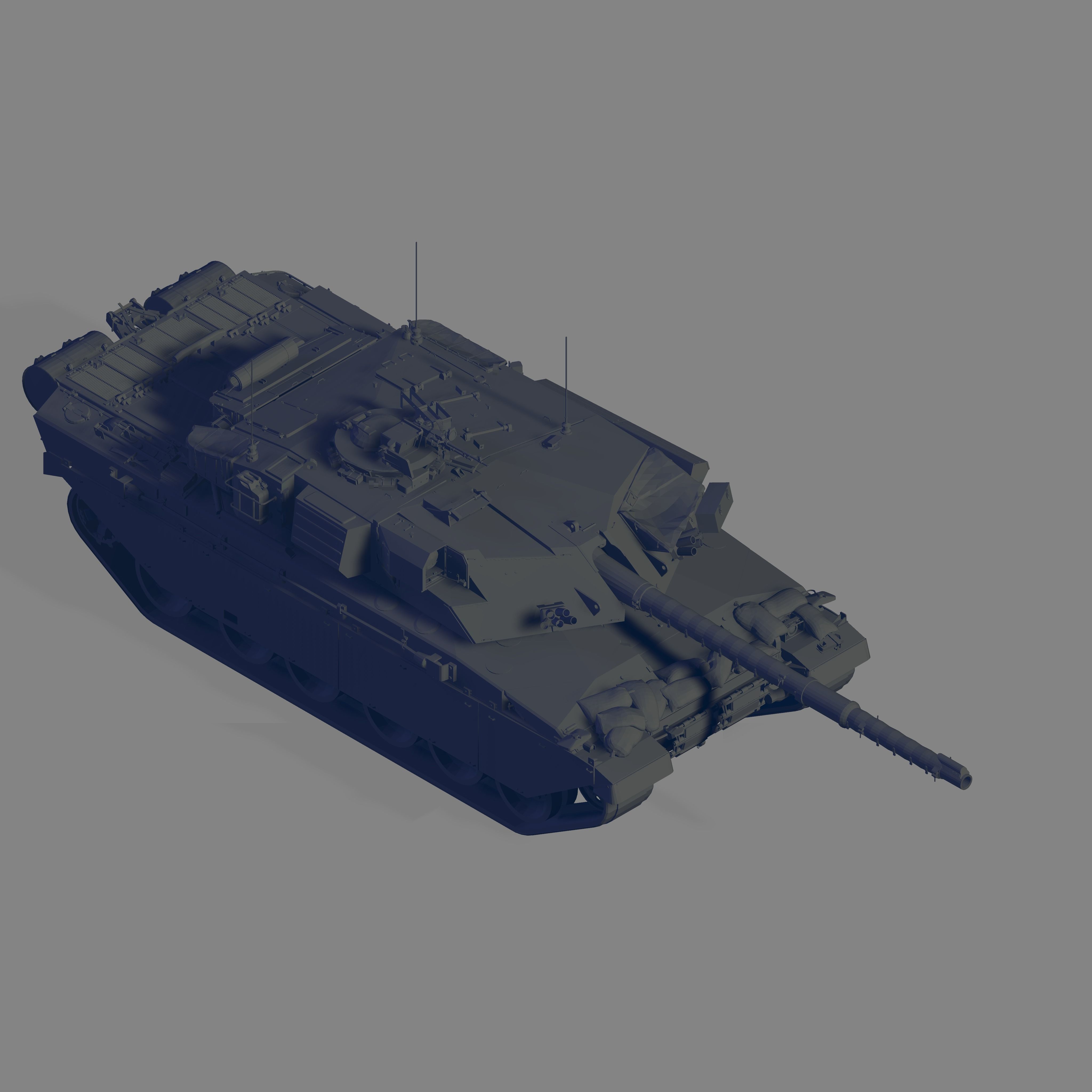 Challenger Mk 3 DS 3D model | CGTrader