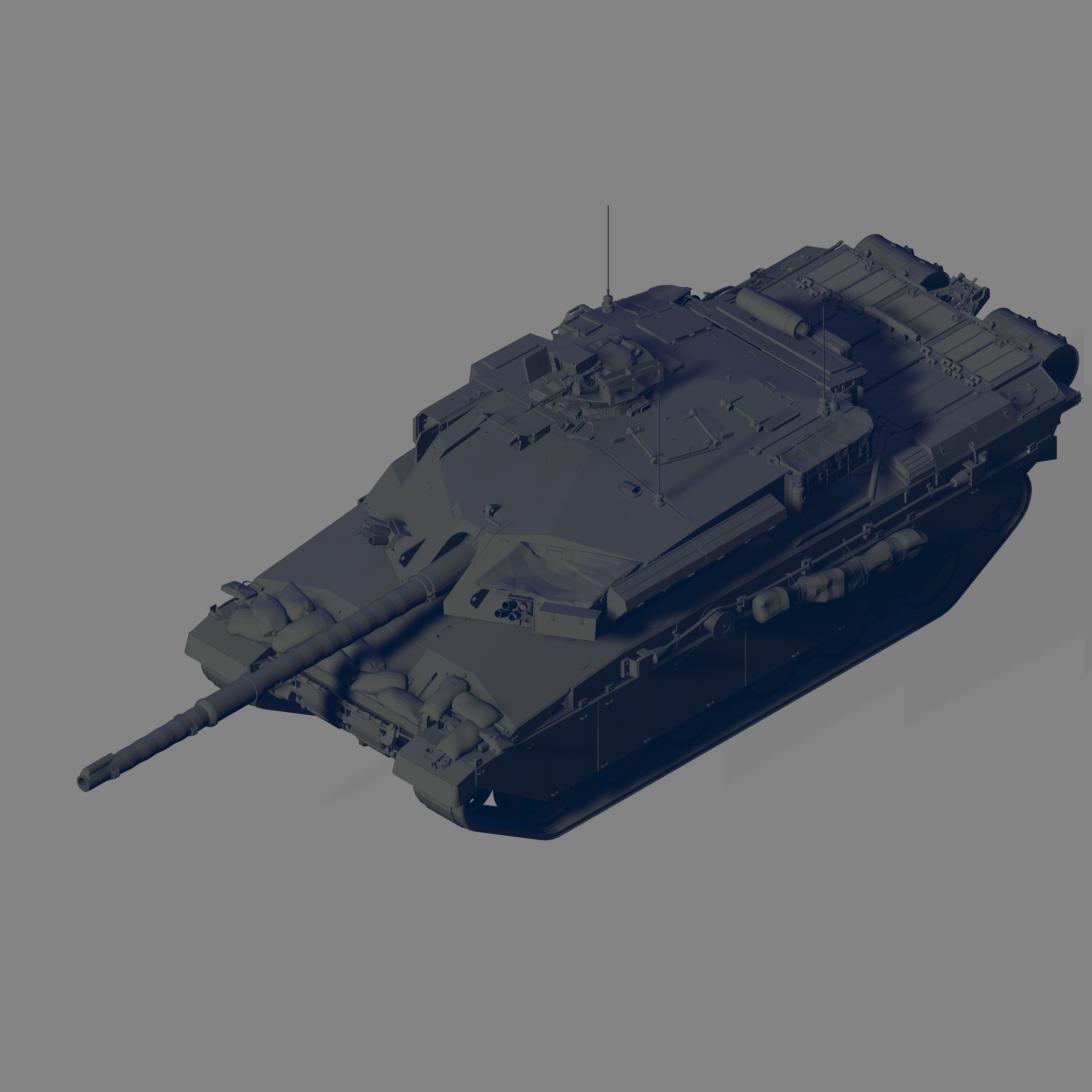 Challenger Mk 3 DS 3D model | CGTrader