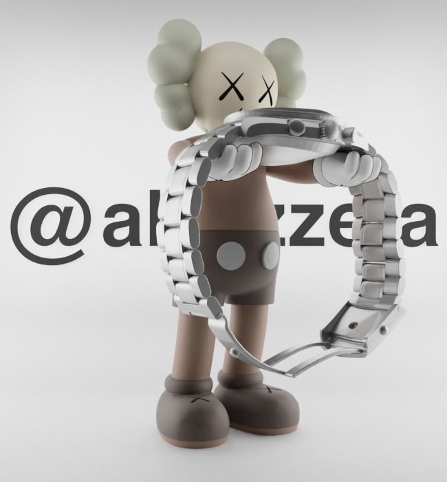 3D model Kaws Watch Stand Textured VR / AR / low-poly | CGTrader