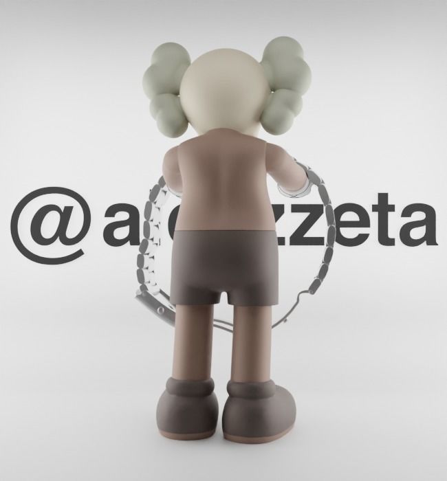 3D model Kaws Watch Stand Textured VR / AR / low-poly | CGTrader
