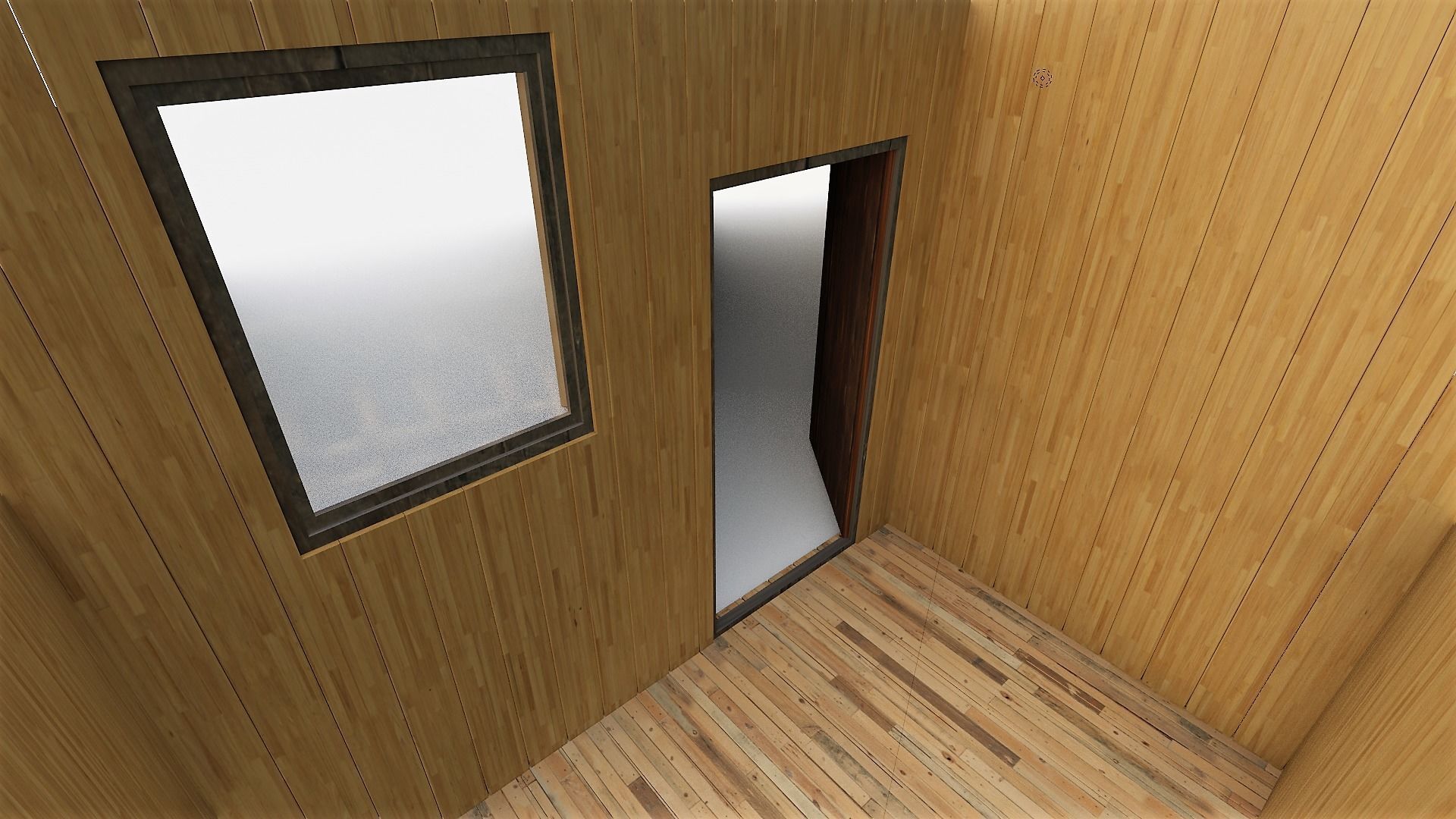 Backyard Workshop Shed 3D model | CGTrader