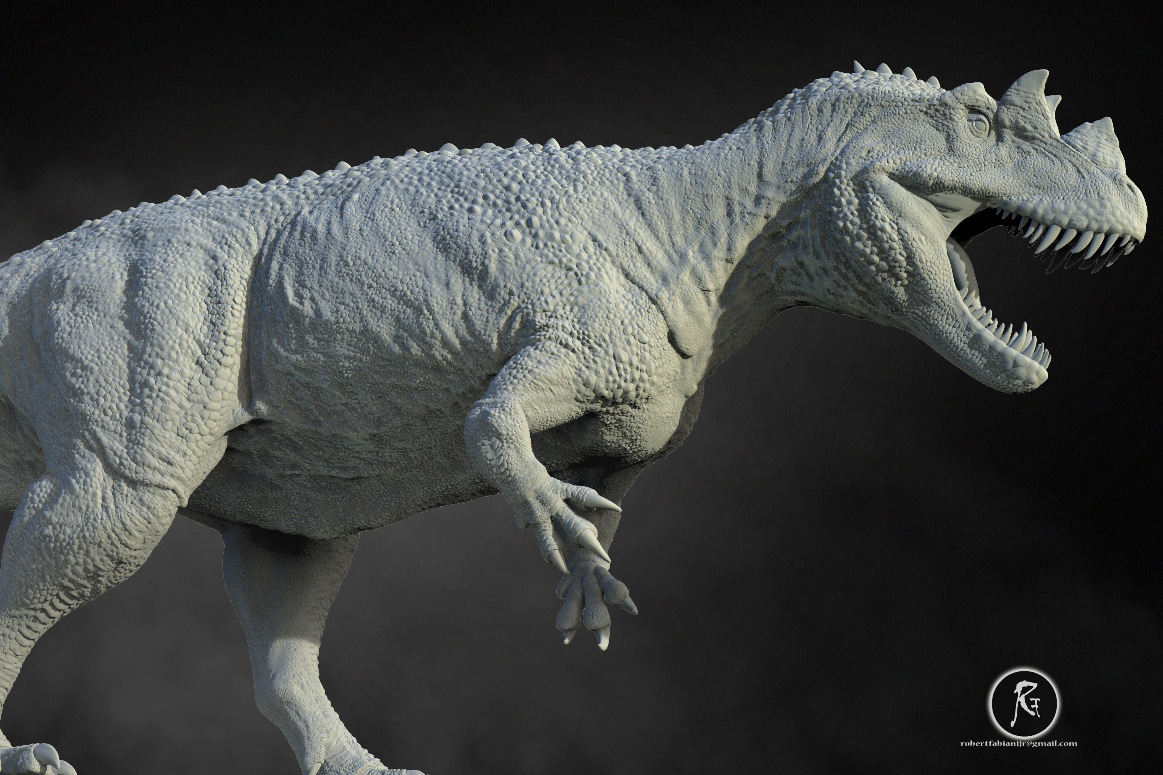 Ceratosaurus 3D model 3D printable | CGTrader