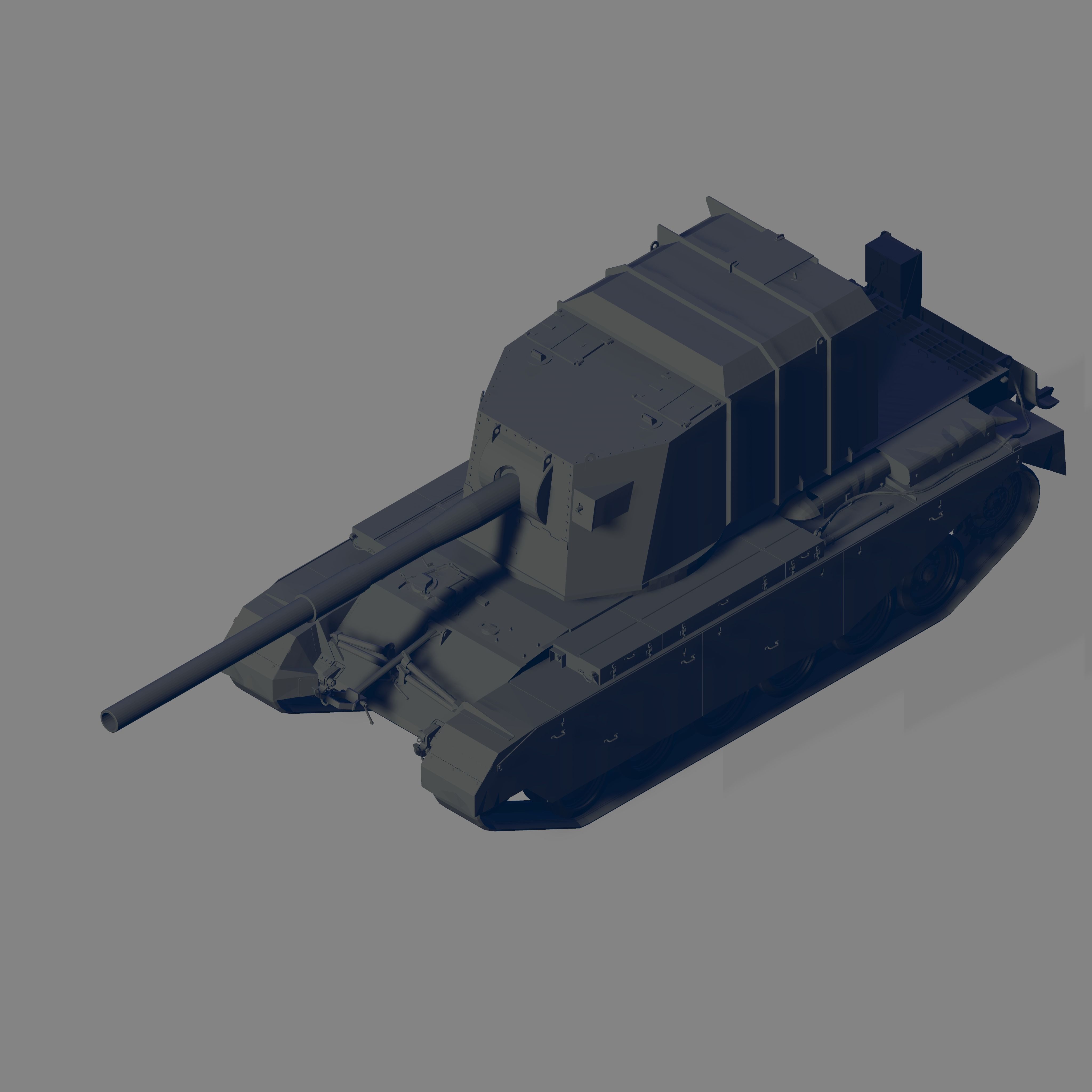 FV4005 Stage II 3D model | CGTrader