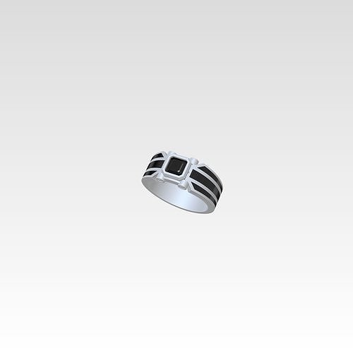 Jewellery Man Ring 3D model 3D printable | CGTrader