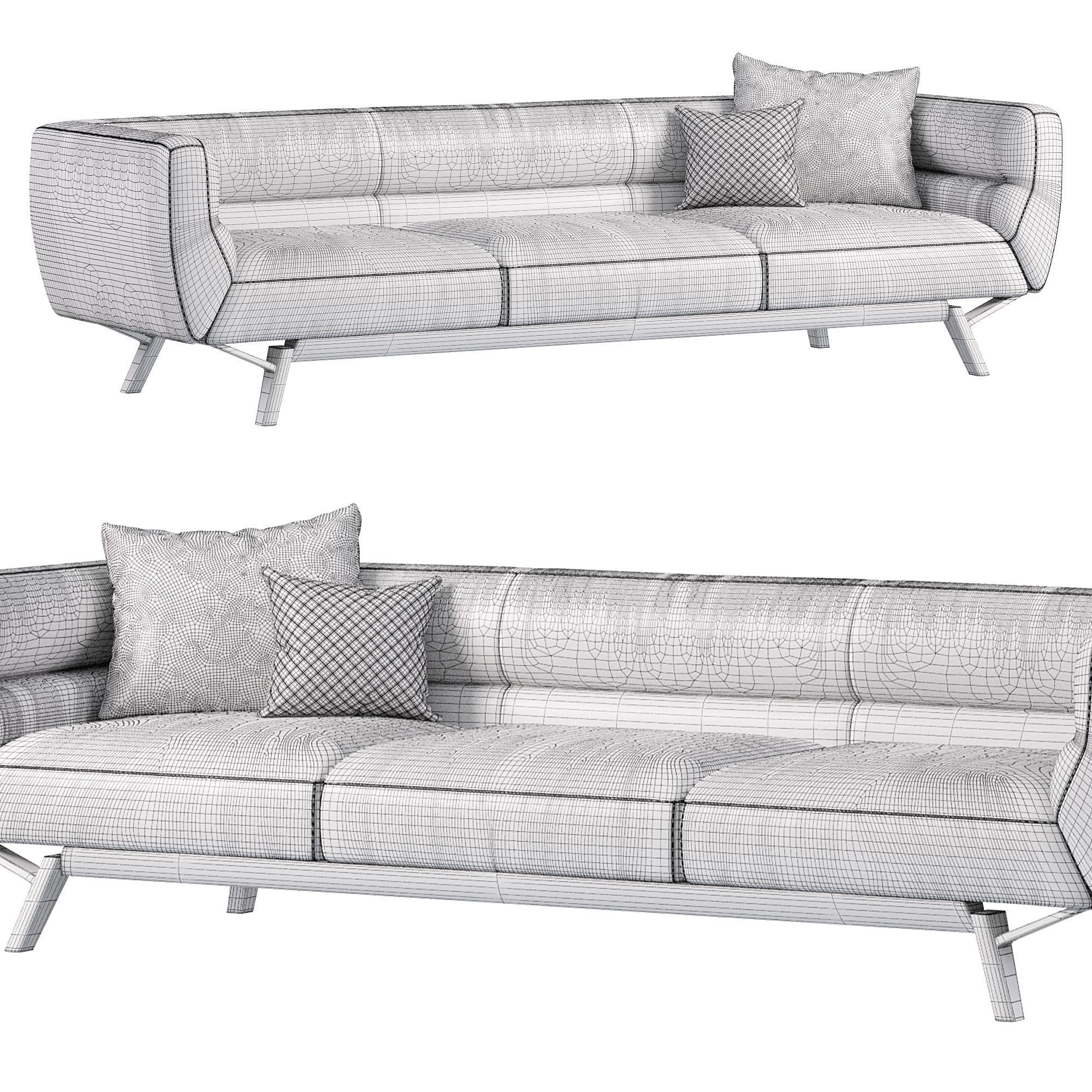 Positano Sofa by Natuzzi 3D model | CGTrader