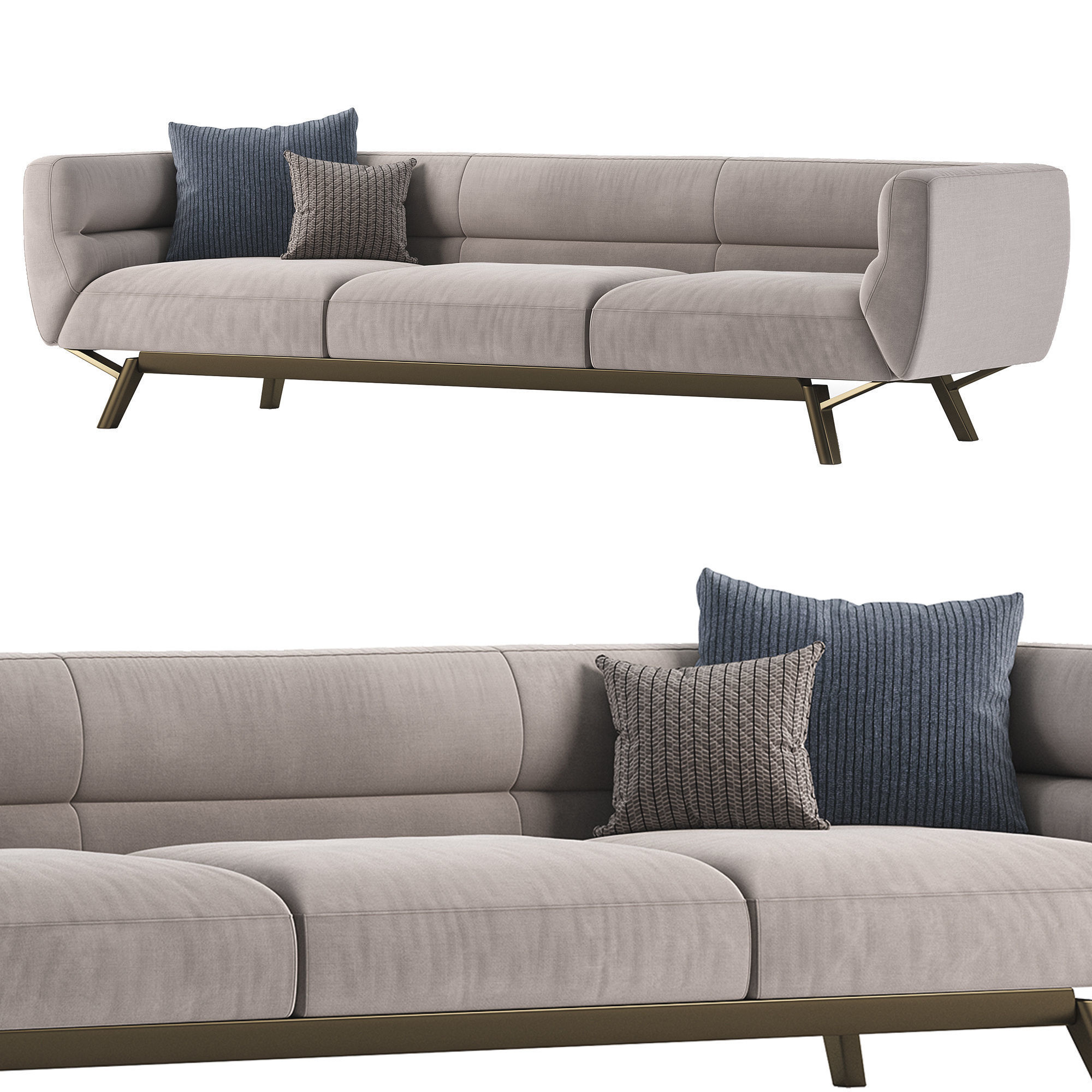 Positano Sofa by Natuzzi 3D model | CGTrader