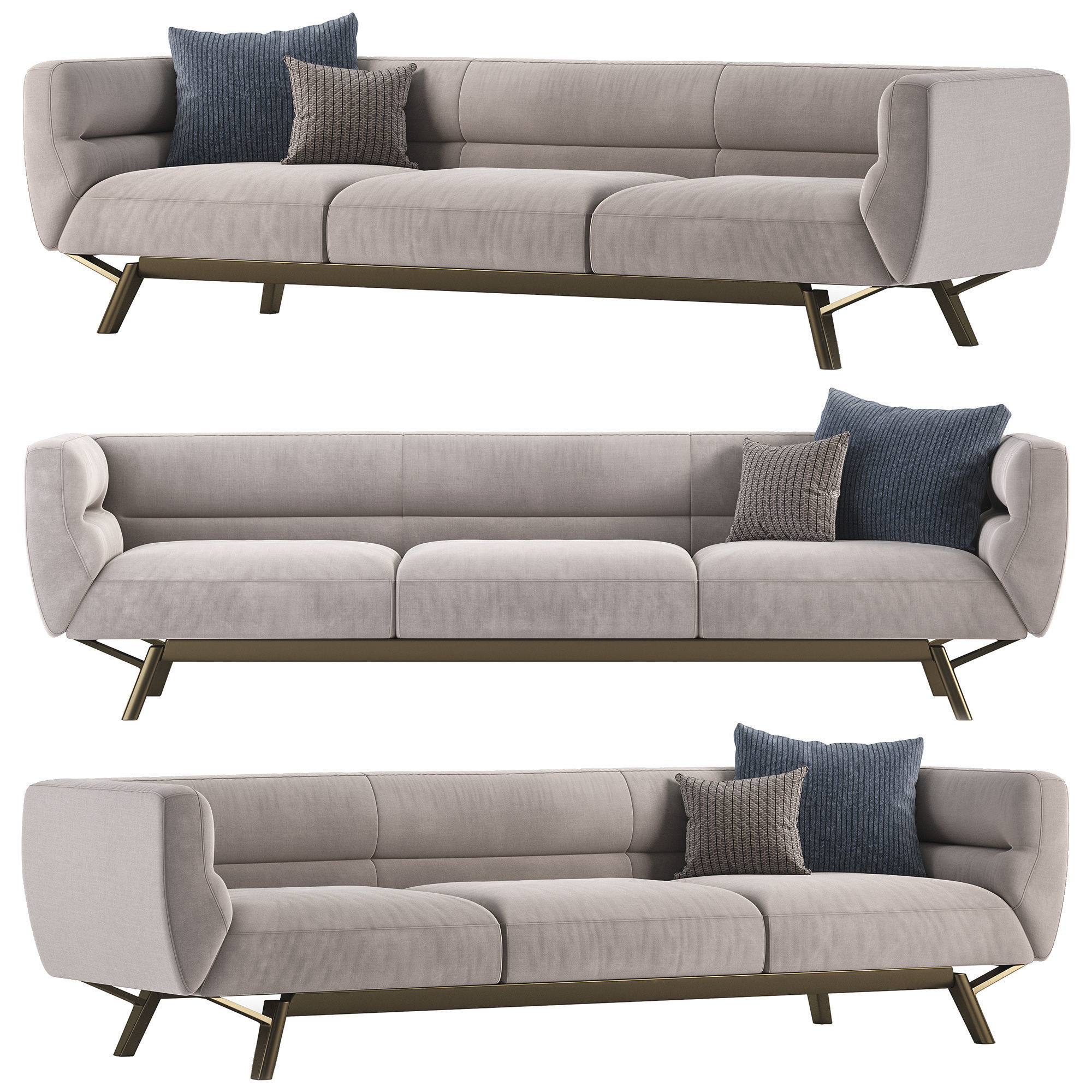 Positano Sofa by Natuzzi 3D model | CGTrader