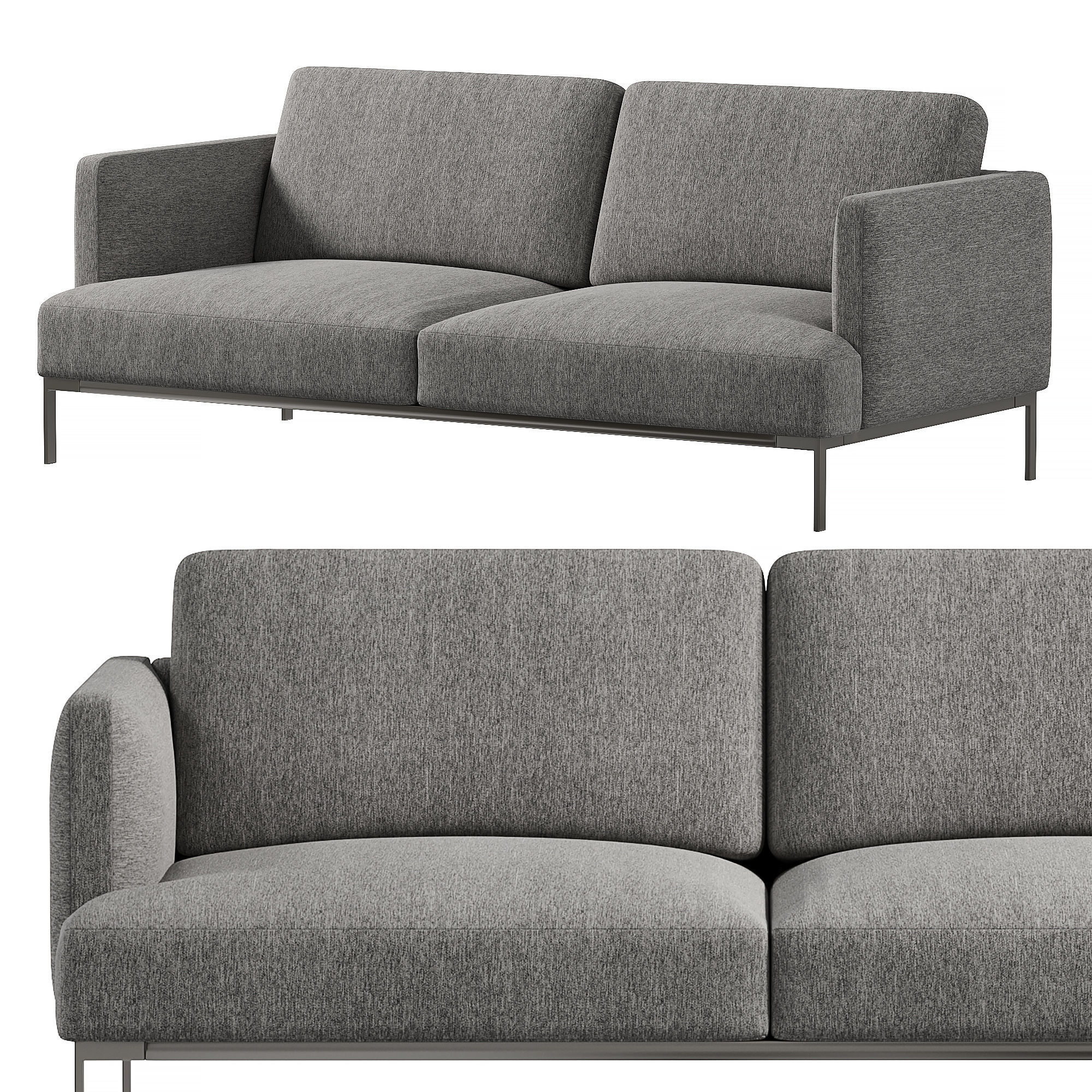 Estro Sofa by Natuzzi 3D model | CGTrader
