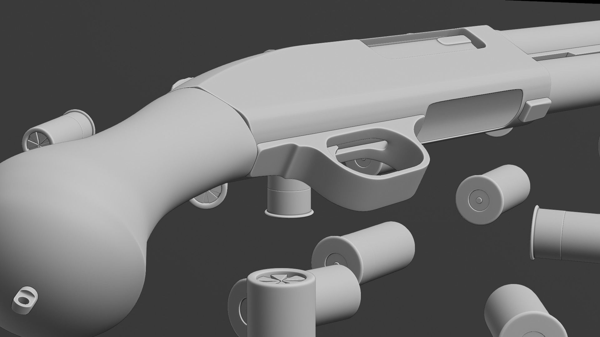 3D model Shotgun Mossberg 590 VR / AR / low-poly | CGTrader