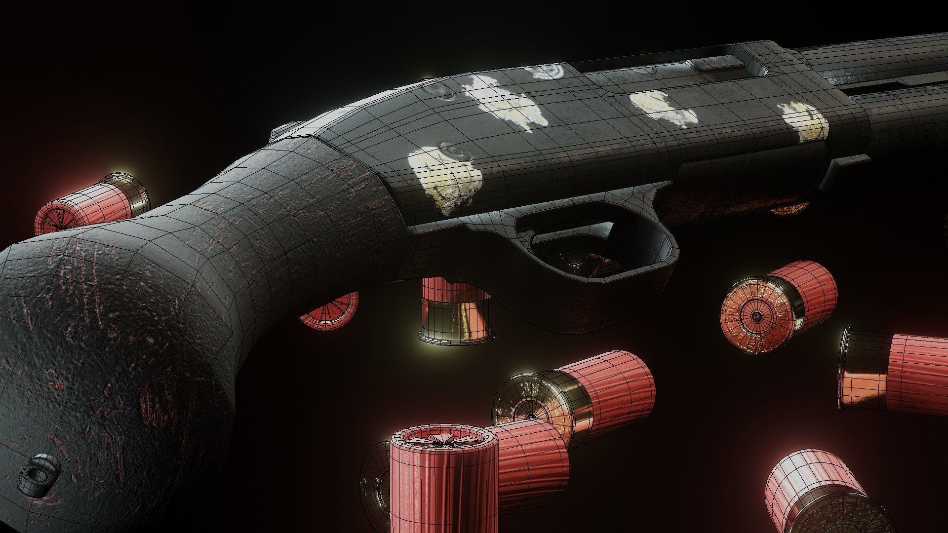 3D model Shotgun Mossberg 590 VR / AR / low-poly | CGTrader