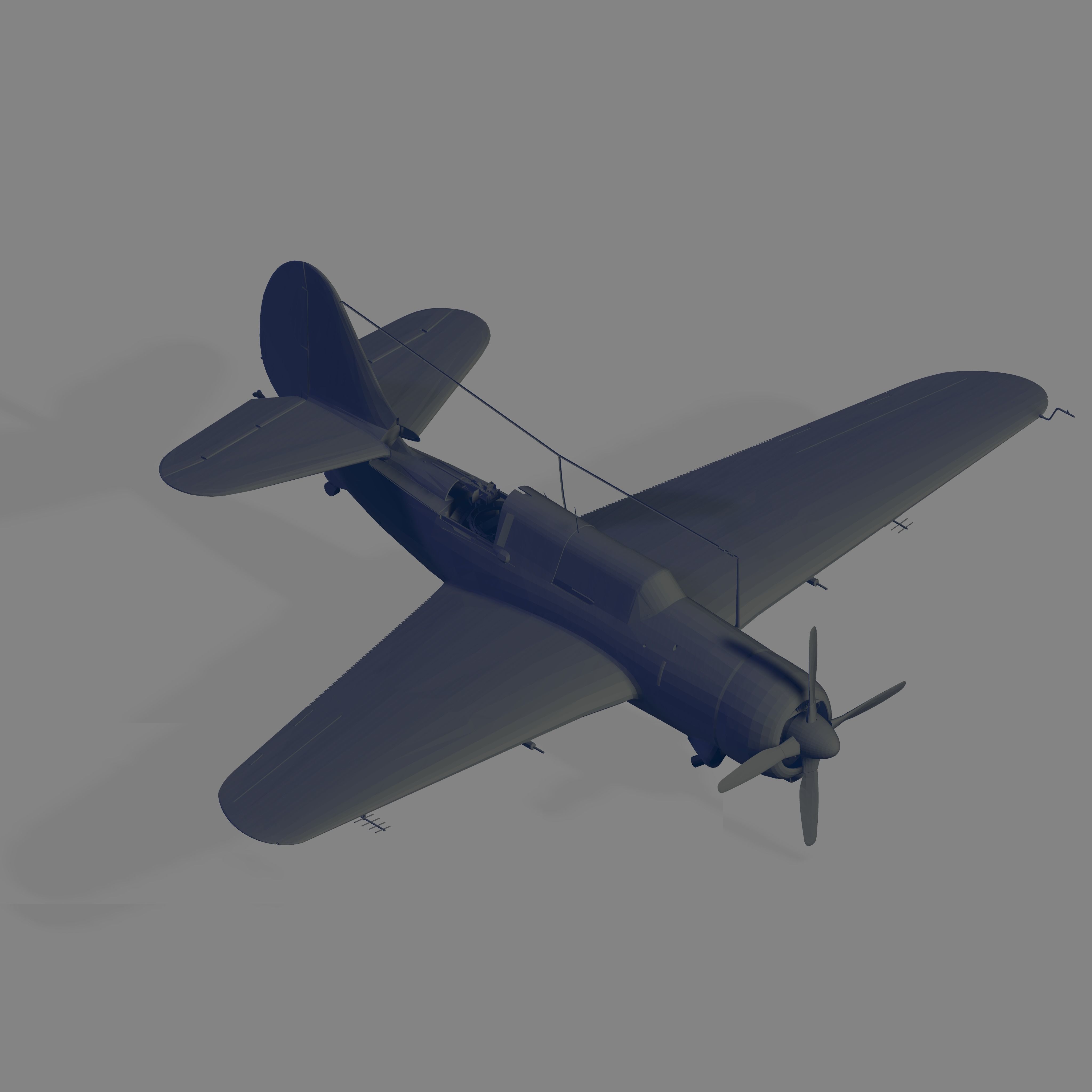 SB2C-4 Helldiver 3D model | CGTrader