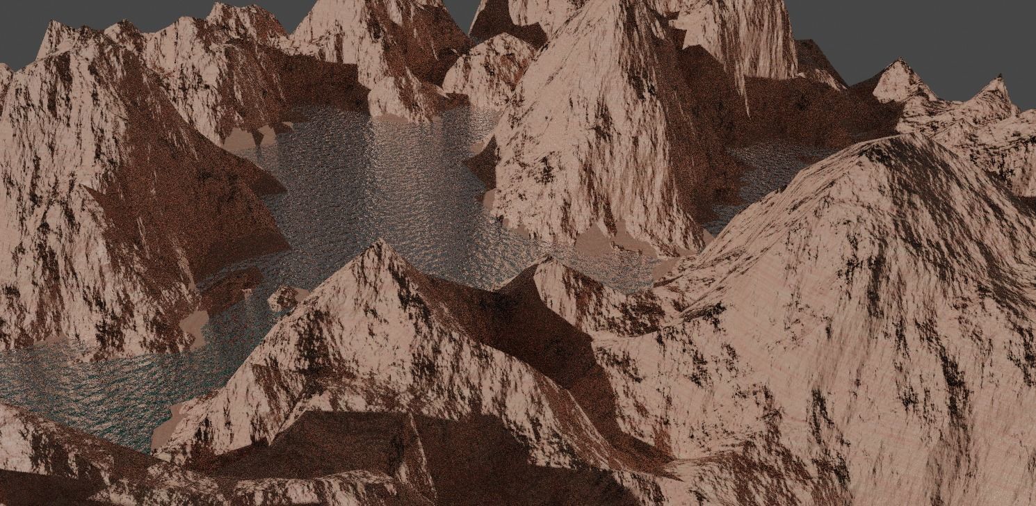 Diving into the World- Realistic 3D Animation of Canyon free 3D model ...