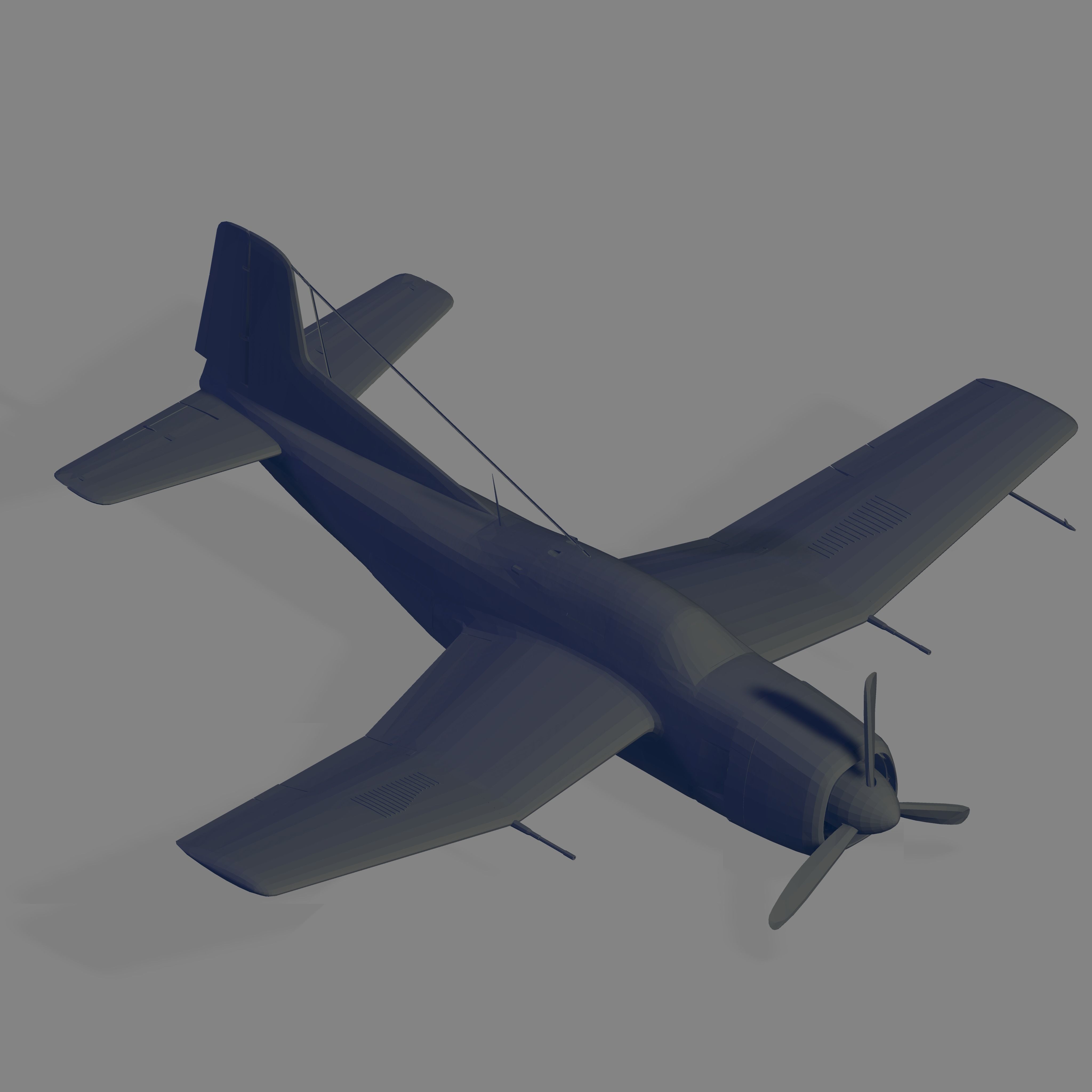 BTD-1 Destroyer 3D model | CGTrader