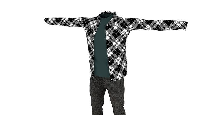 3D model Clothing VR / AR / low-poly | CGTrader