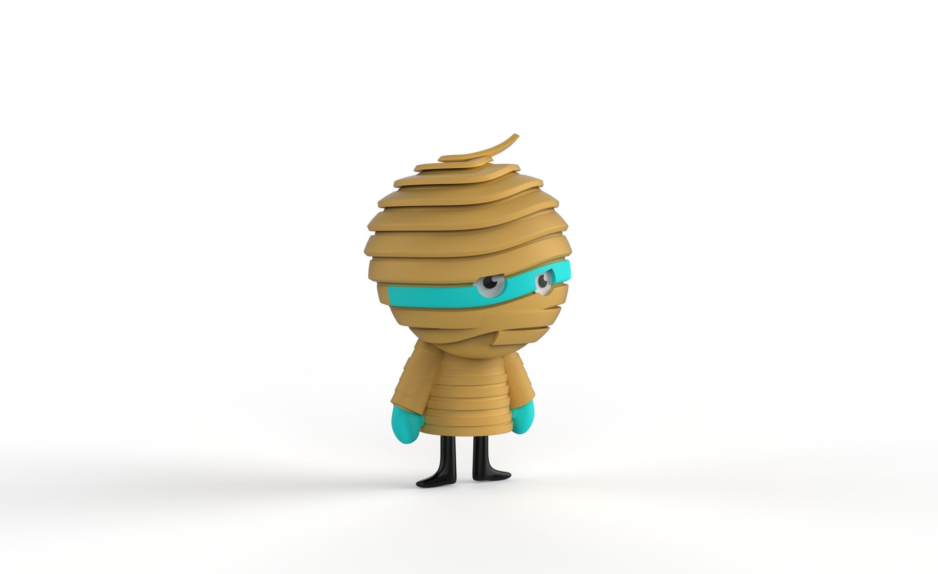 Fascinating 3D mummy model let you live 3D model 3D printable | CGTrader