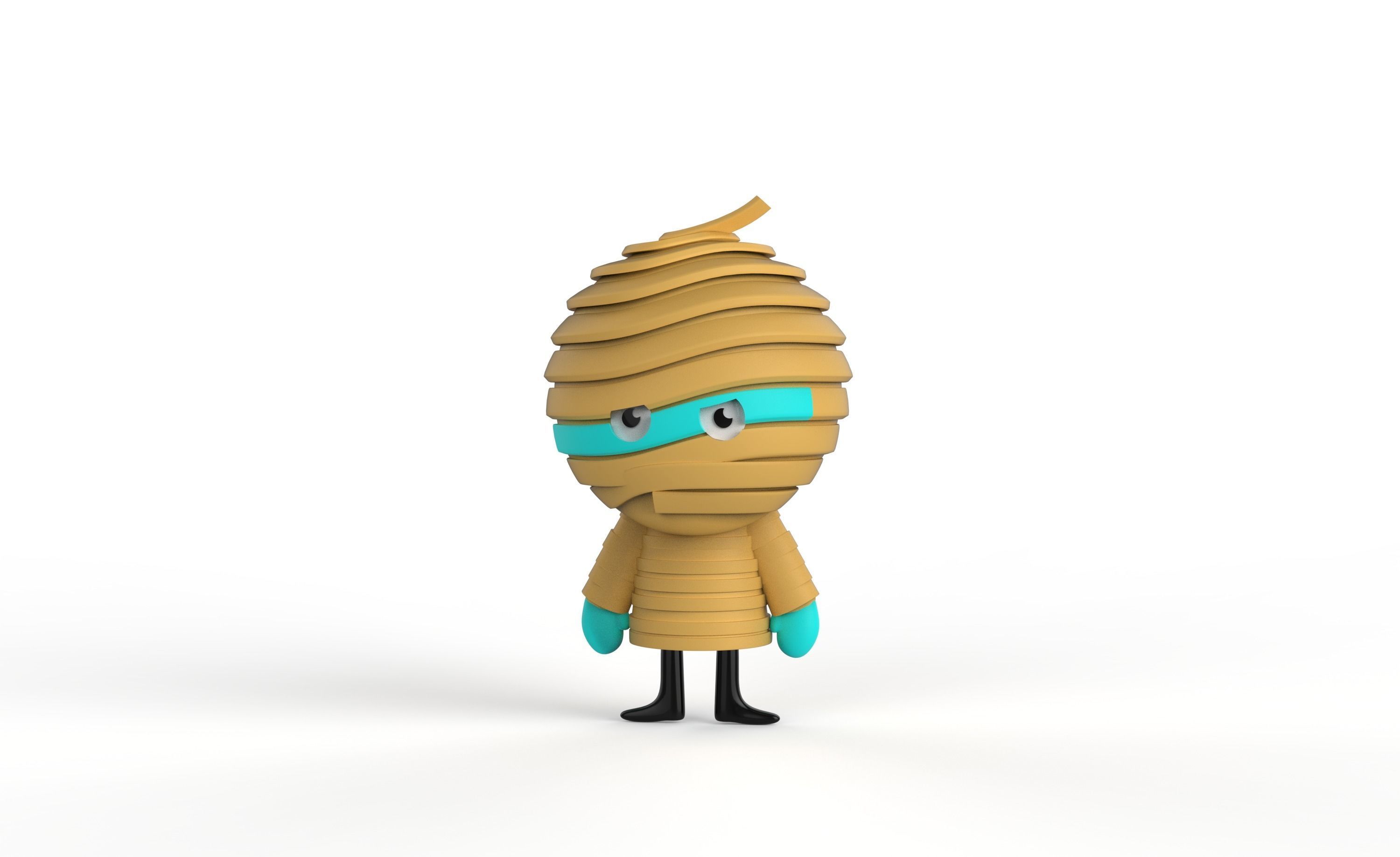 Fascinating 3D mummy model let you live 3D model 3D printable | CGTrader