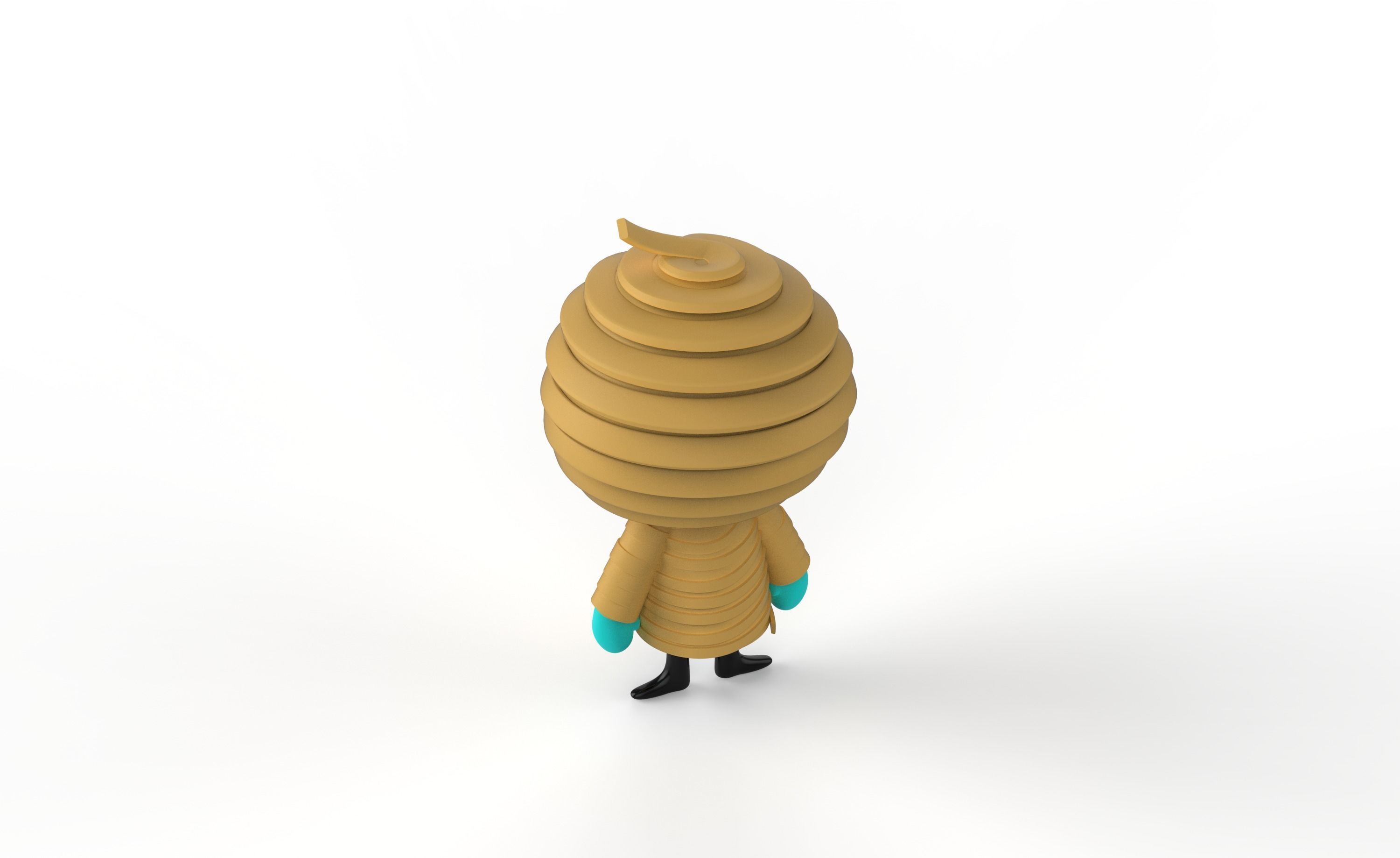 Fascinating 3D mummy model let you live 3D model 3D printable | CGTrader