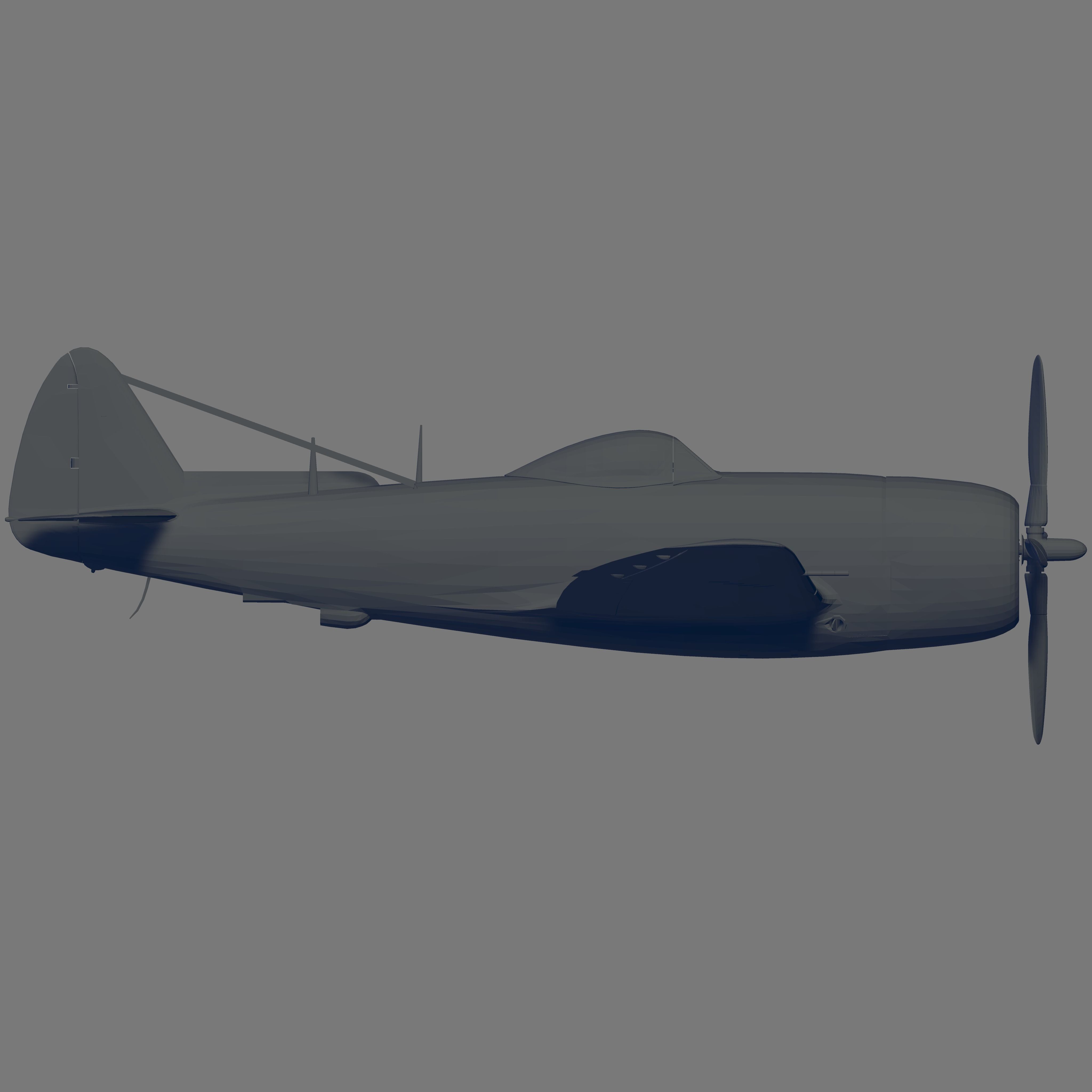 P-47N-15 Thunderbolt 3D model | CGTrader