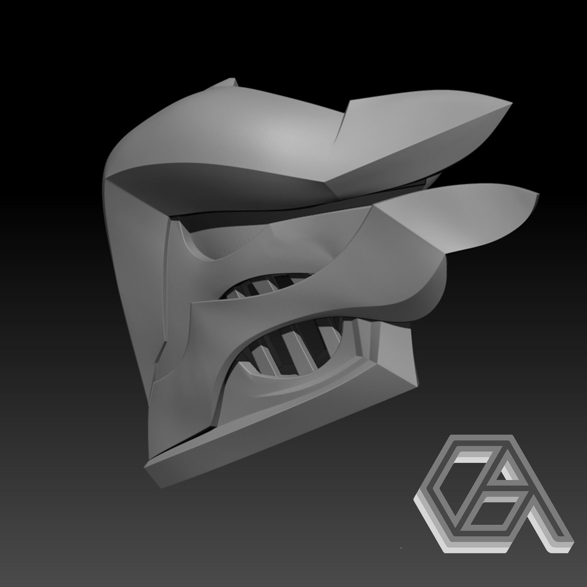 League of Legends Arcane Ekko Firelight Gang Mask 3D model 3D printable ...