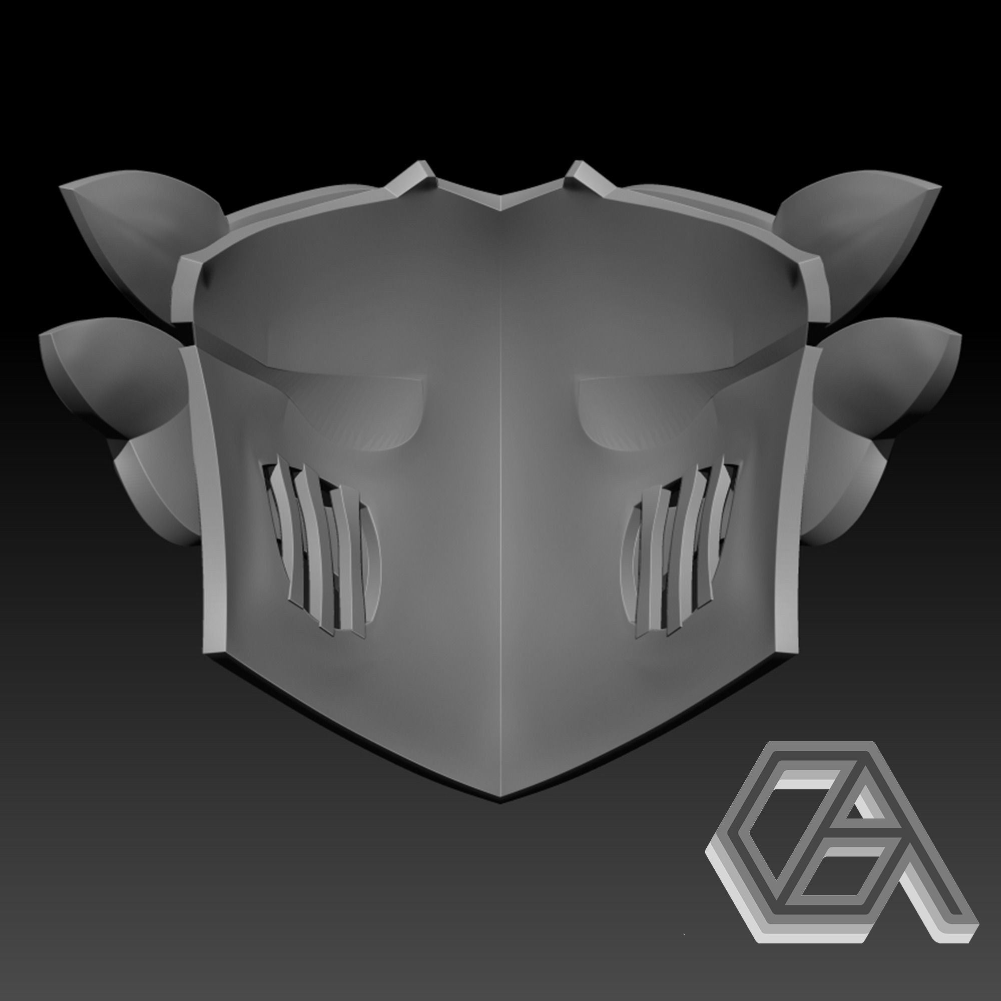 League of Legends Arcane Ekko Firelight Gang Mask 3D model 3D printable ...