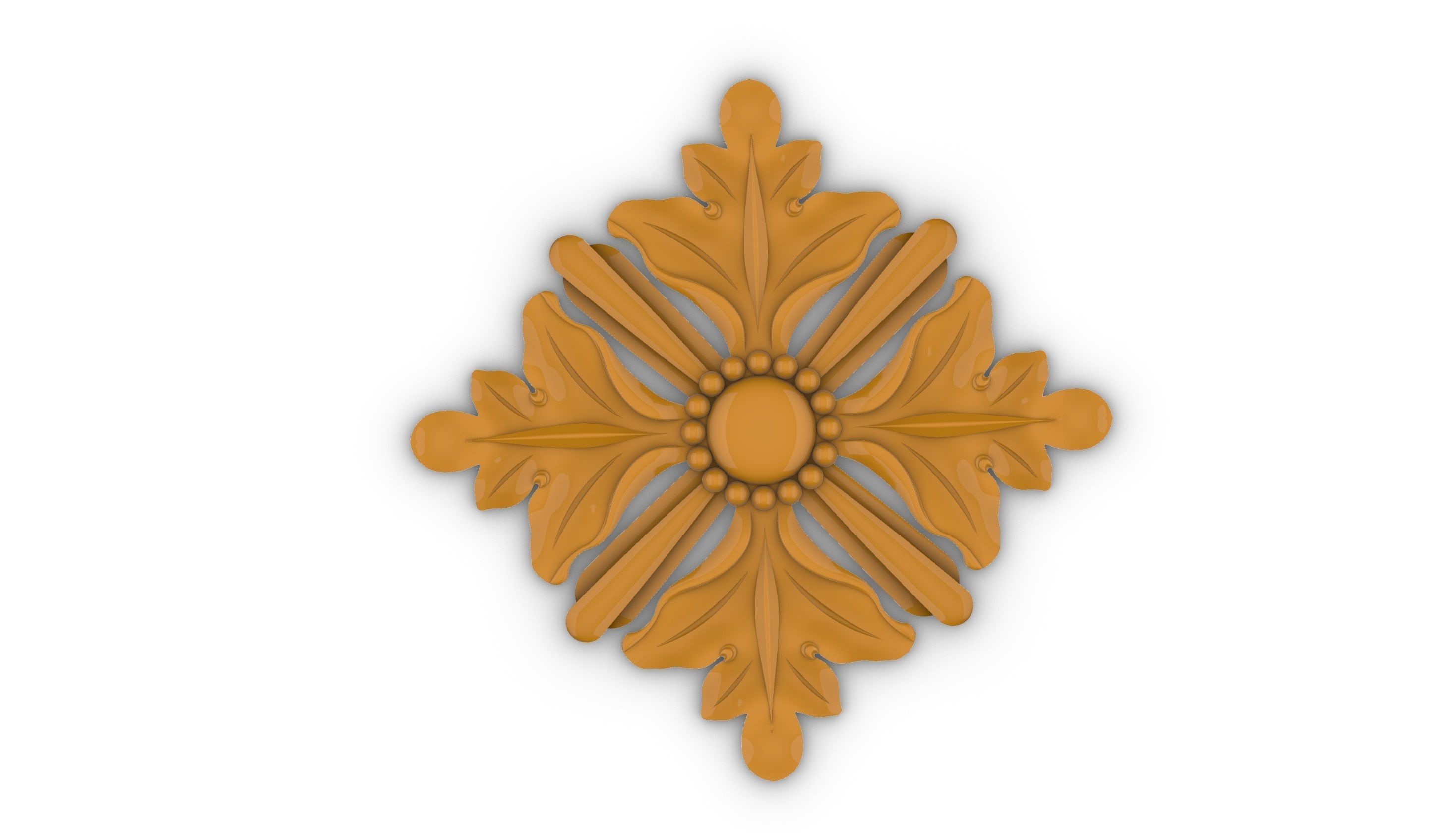 3D flower for CNC 3D model | CGTrader