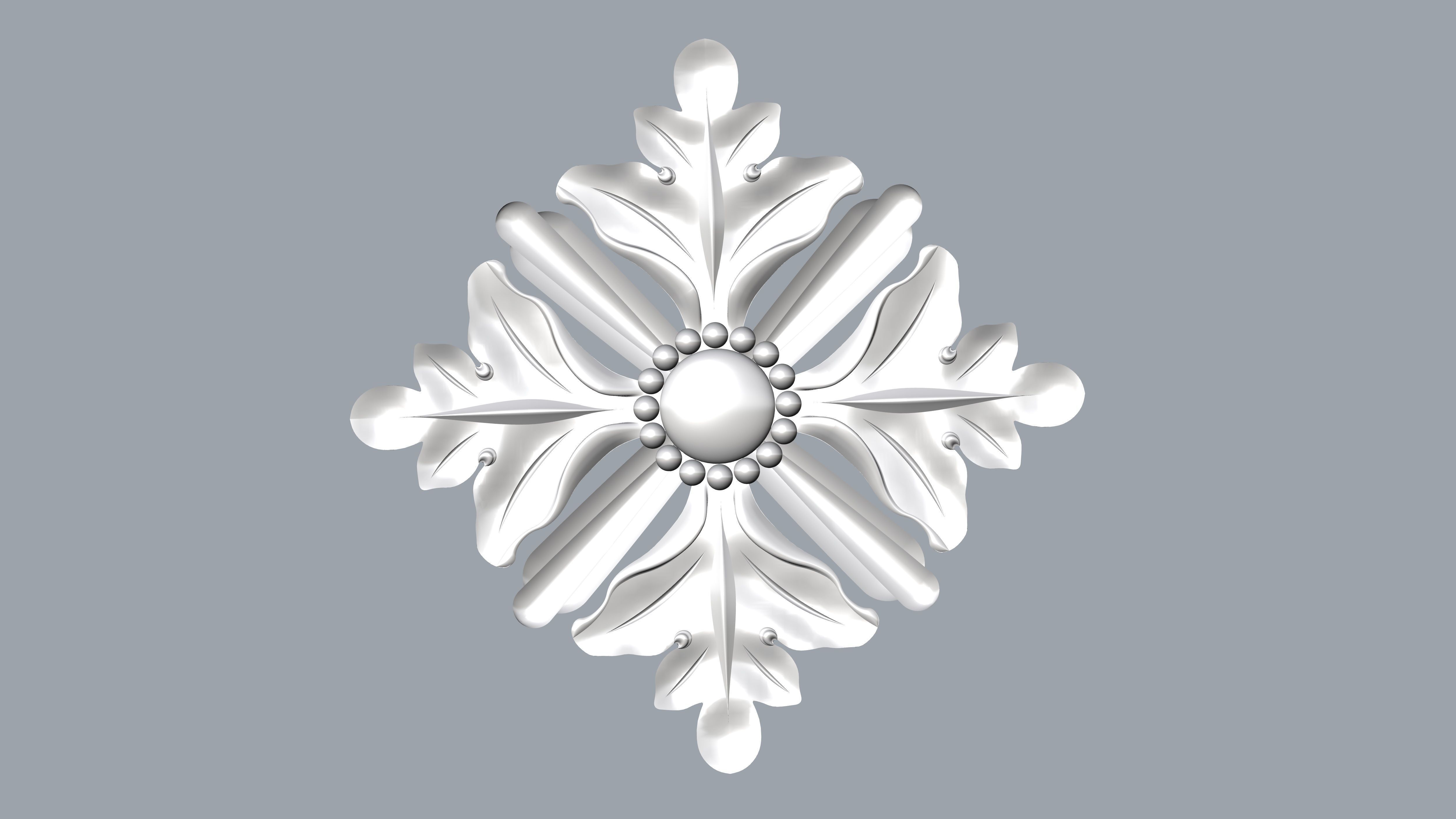 3D flower for CNC 3D model | CGTrader