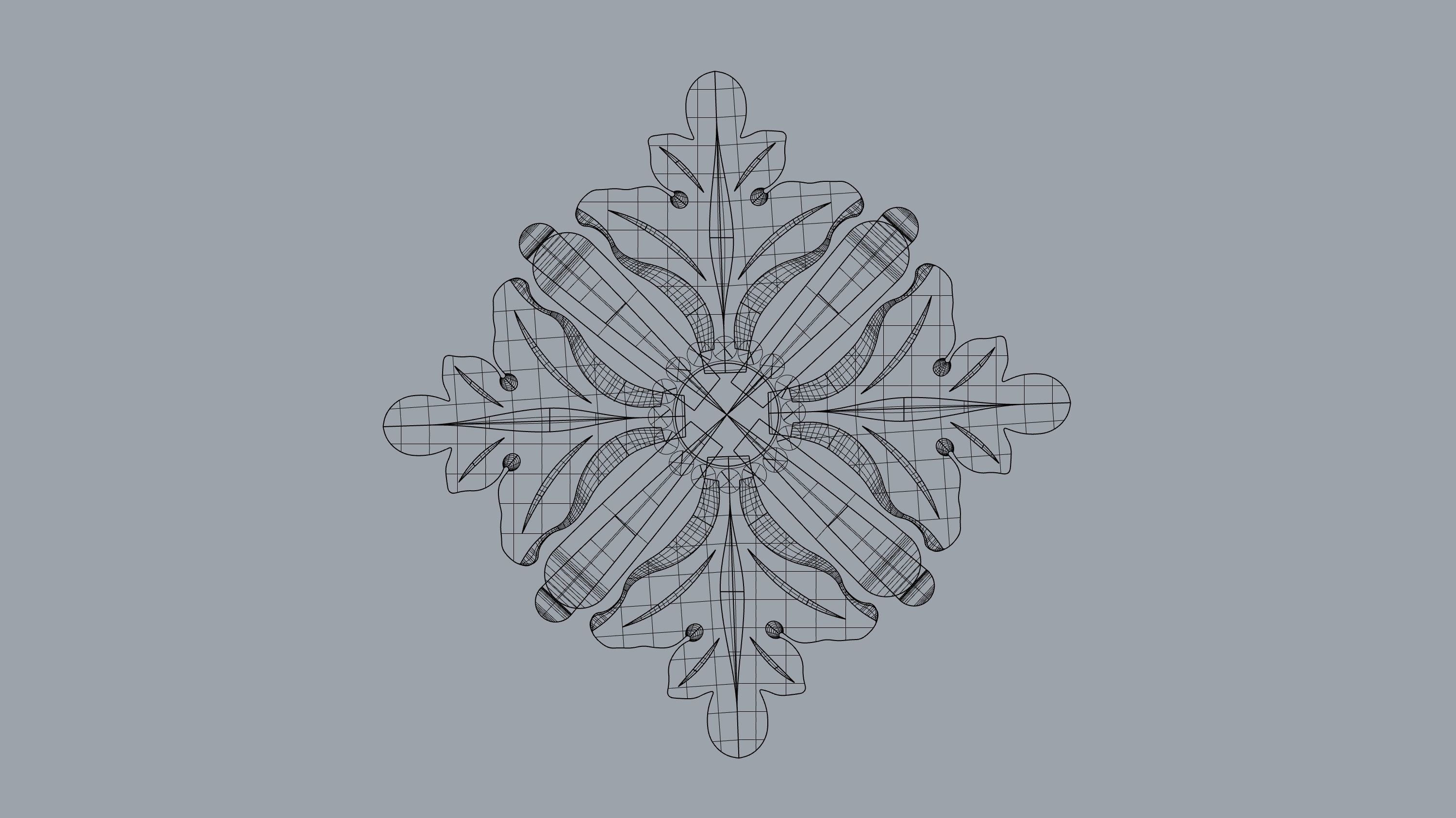 3D flower for CNC 3D model | CGTrader