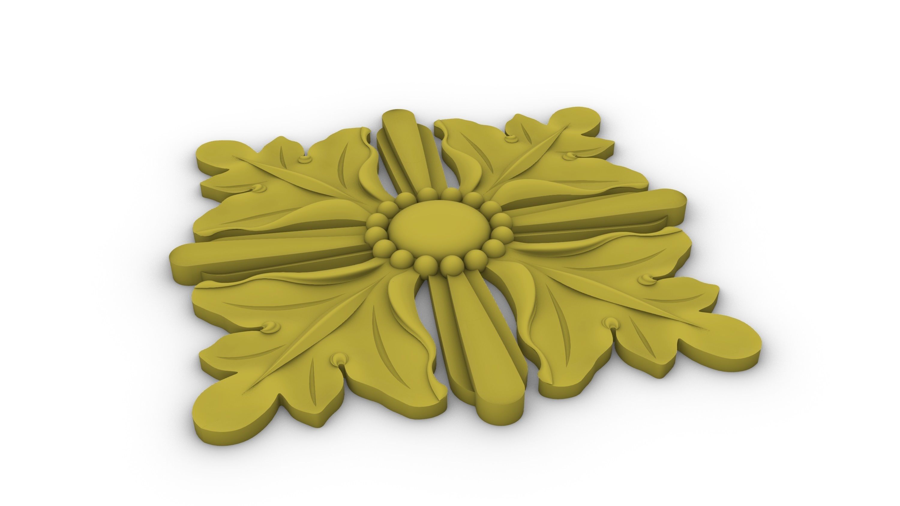 3D flower for CNC 3D model | CGTrader