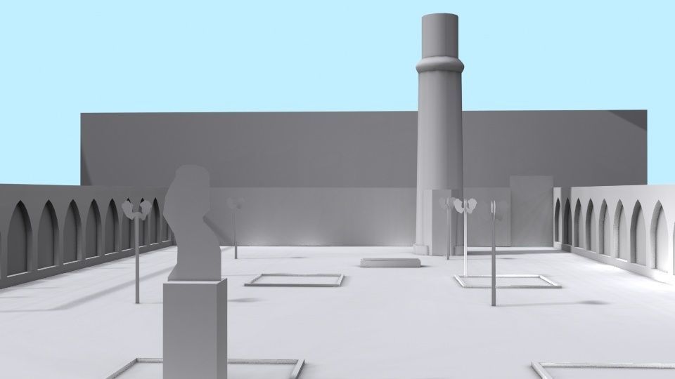 3D model Shams Tabrizi tomb VR / AR / low-poly | CGTrader