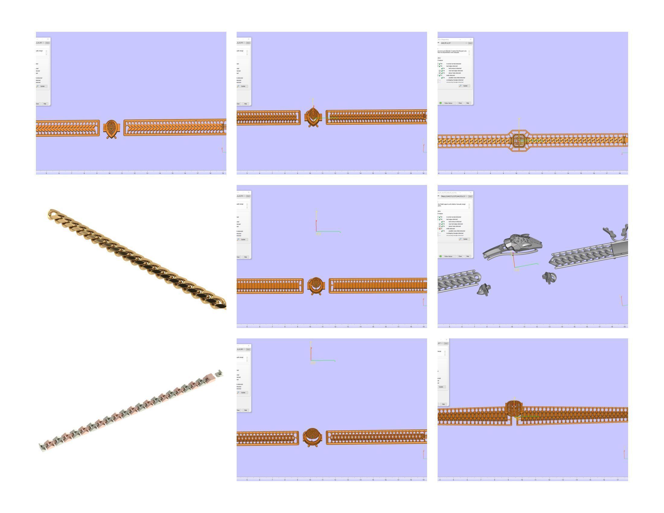 800 BULK CUBAN LINK CHAIN 3D PRINT MODEL 3D model 3D printable | CGTrader