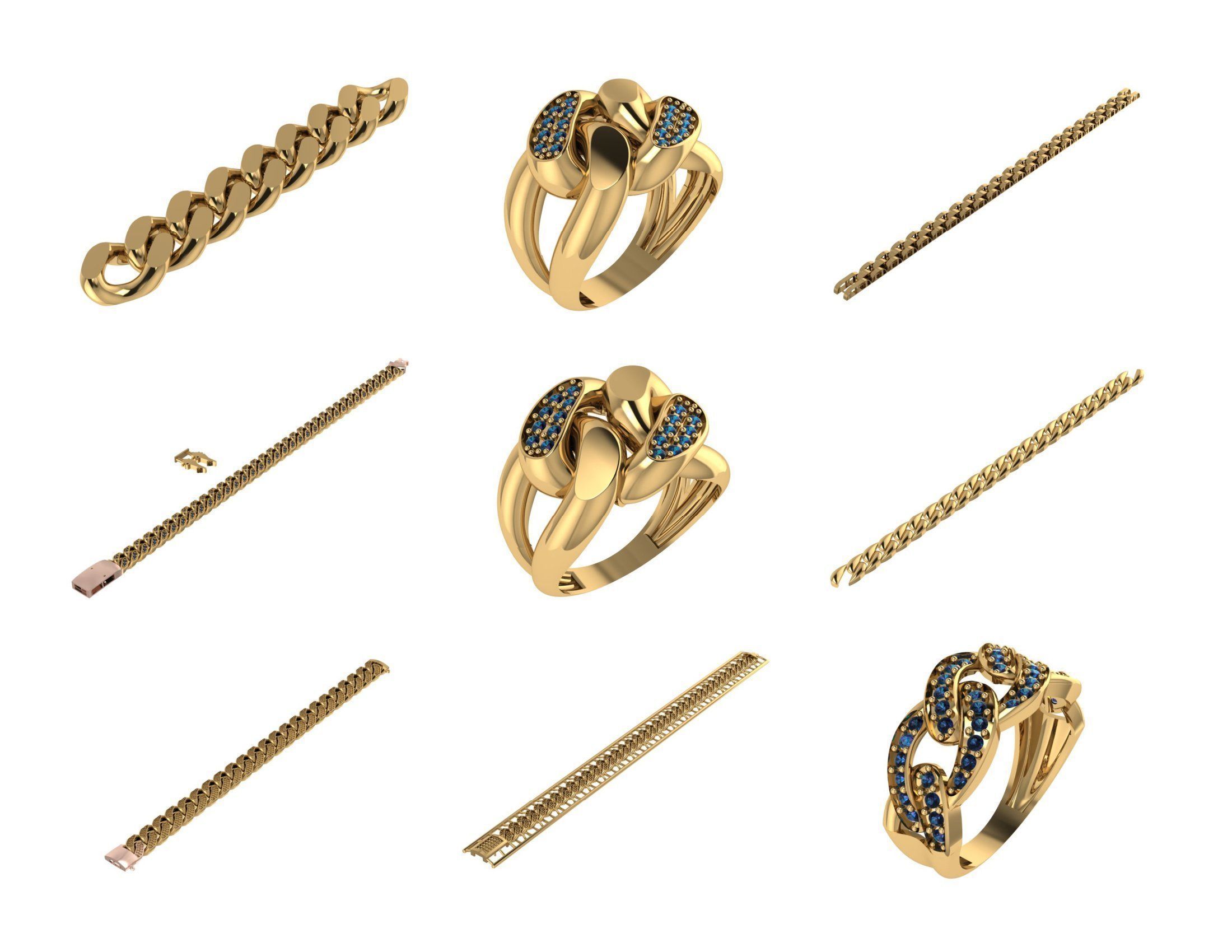 800 BULK CUBAN LINK CHAIN 3D PRINT MODEL 3D model 3D printable | CGTrader