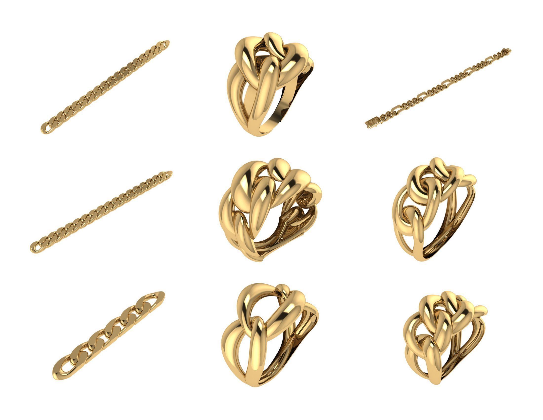 800 BULK CUBAN LINK CHAIN 3D PRINT MODEL 3D model 3D printable | CGTrader