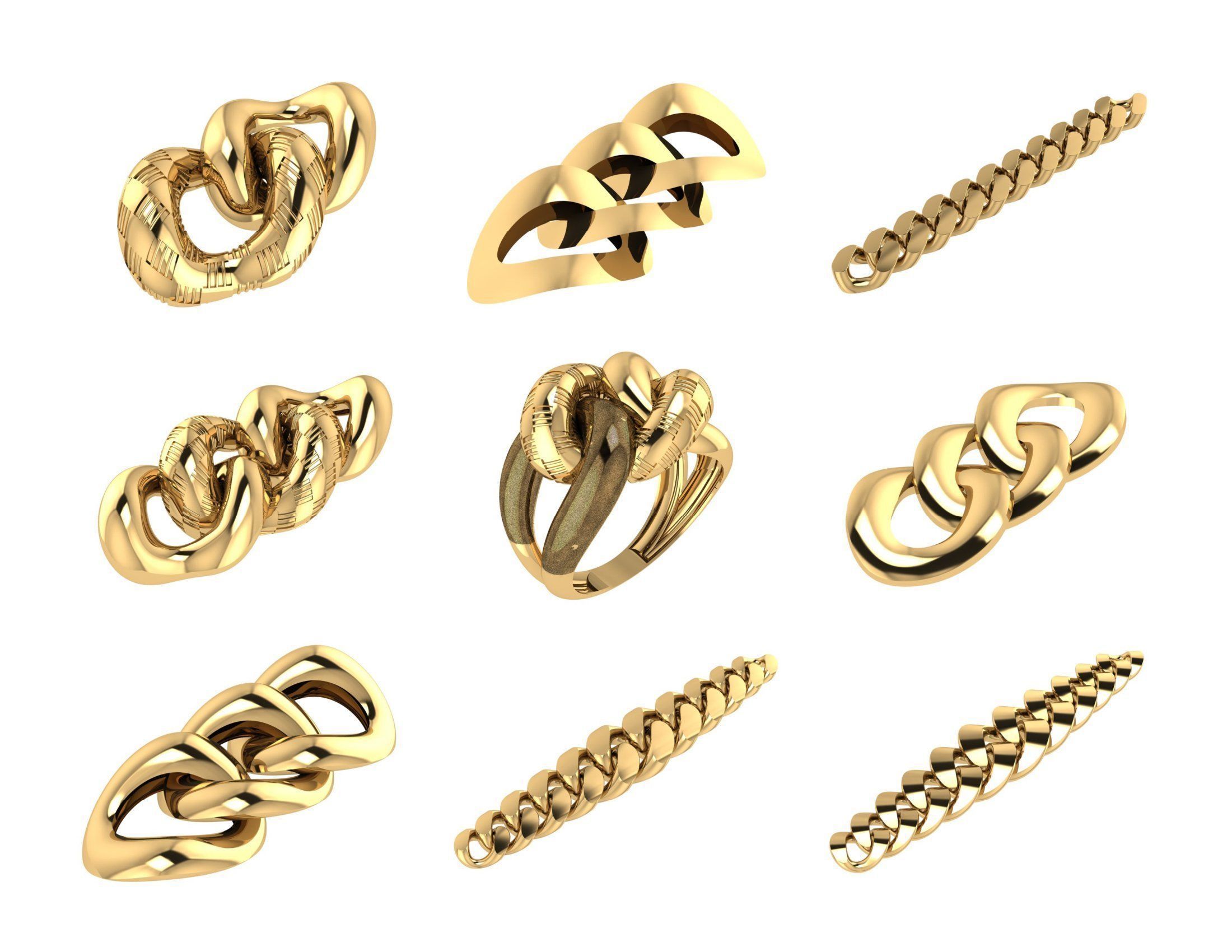 800 BULK CUBAN LINK CHAIN 3D PRINT MODEL 3D model 3D printable | CGTrader