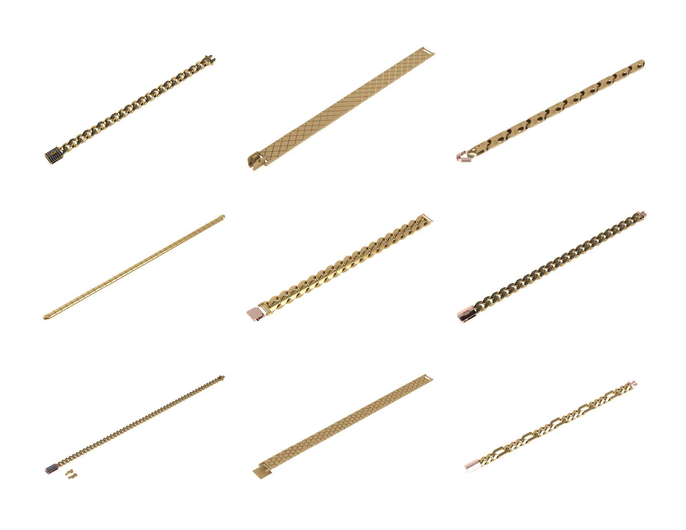 800 BULK CUBAN LINK CHAIN 3D PRINT MODEL 3D model 3D printable | CGTrader