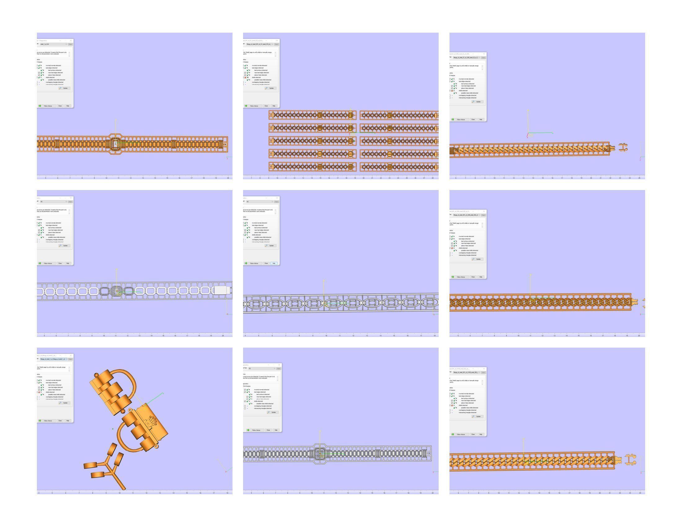 800 BULK CUBAN LINK CHAIN 3D PRINT MODEL 3D model 3D printable | CGTrader