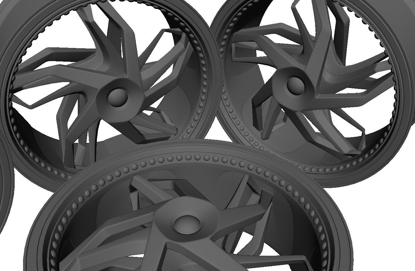 Wheels Car Rims 3D model | CGTrader