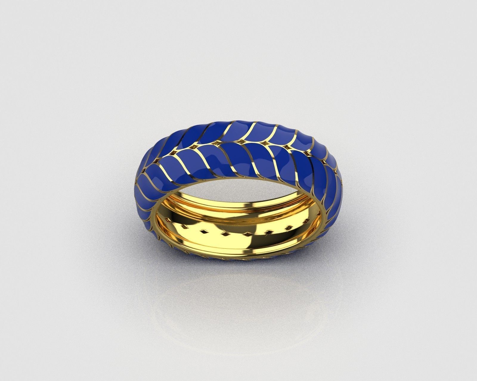 ring the enamel 3D model 3D printable | CGTrader