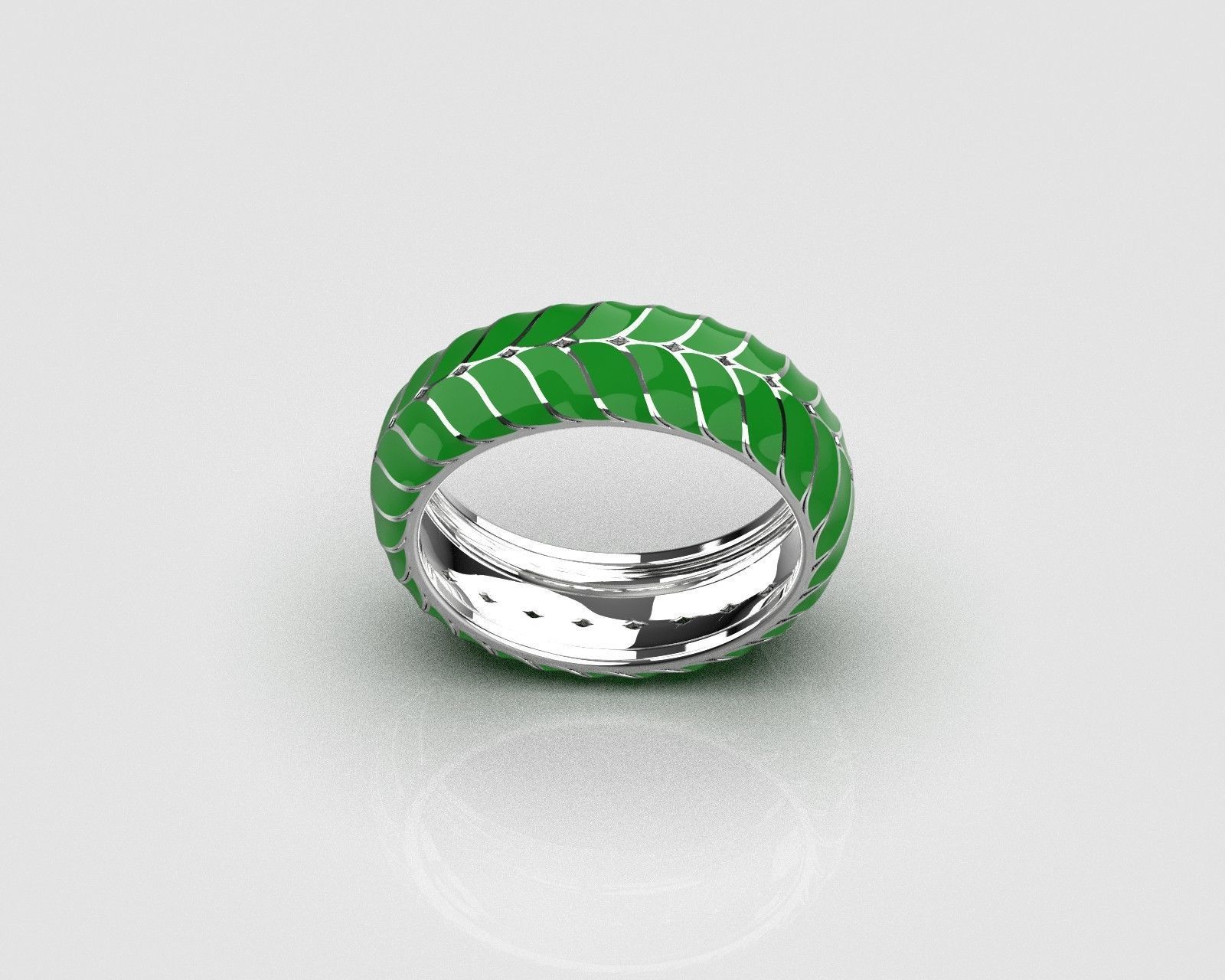 ring the enamel 3D model 3D printable | CGTrader