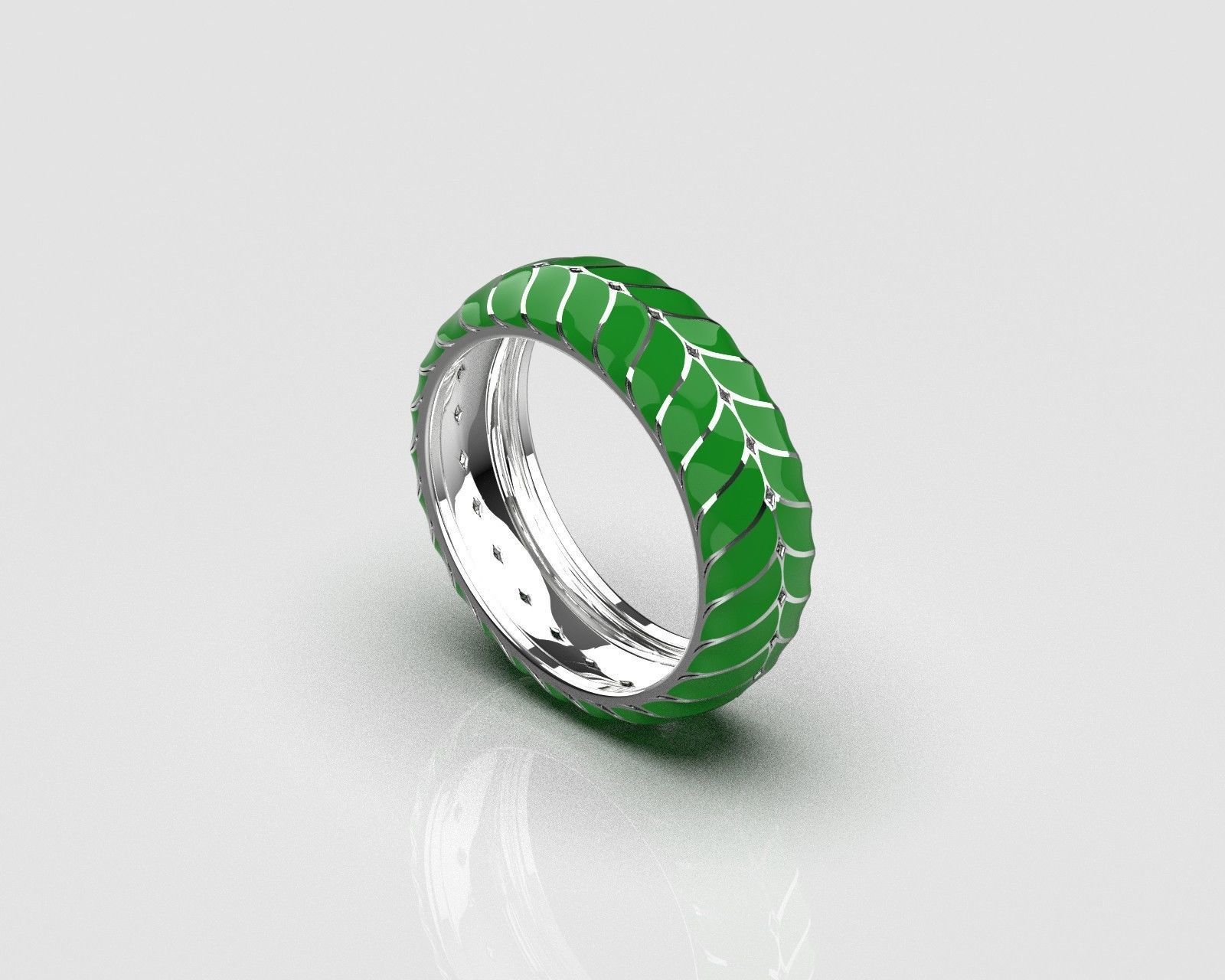 ring the enamel 3D model 3D printable | CGTrader