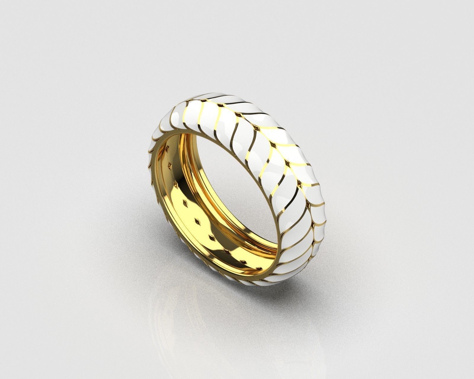 ring the enamel 3D model 3D printable | CGTrader
