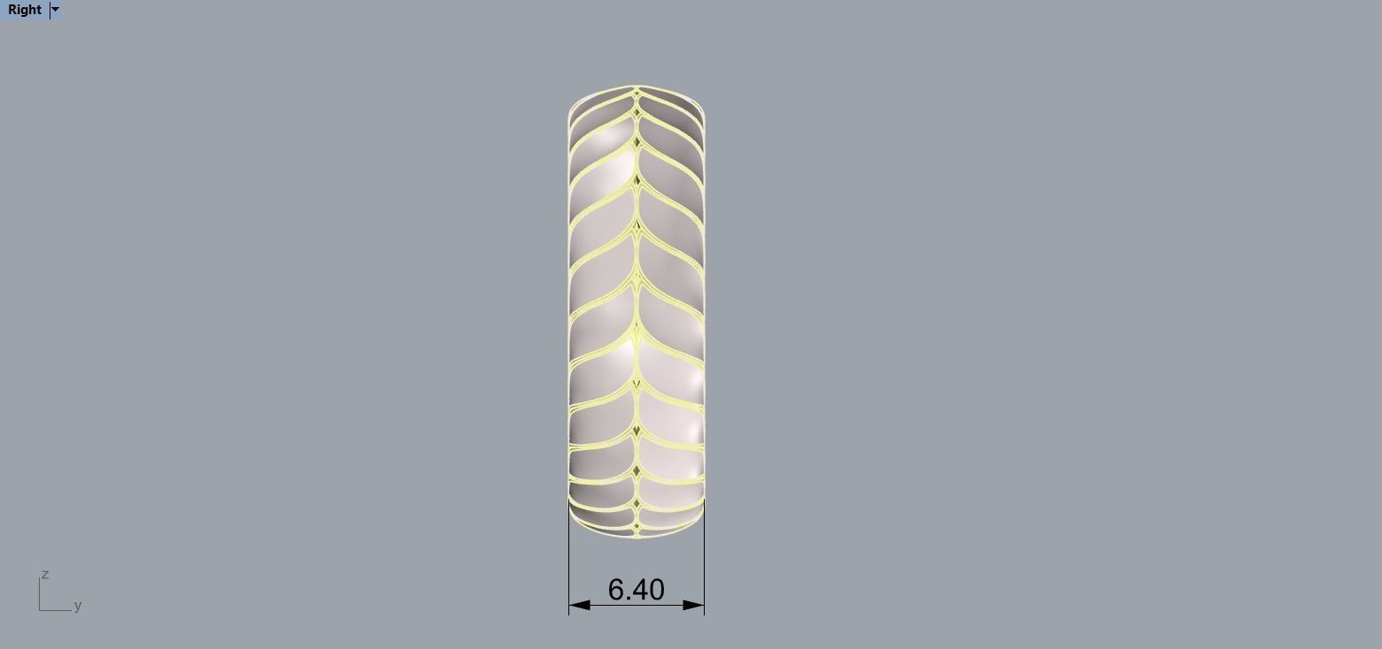 ring the enamel 3D model 3D printable | CGTrader