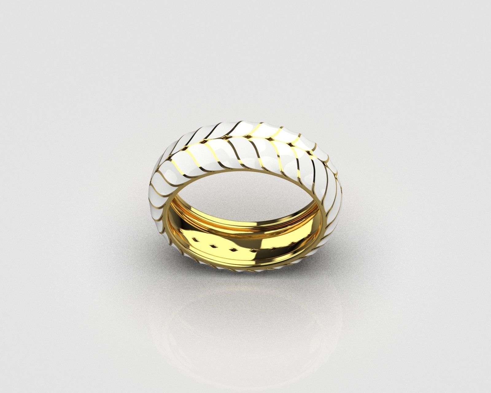 ring the enamel 3D model 3D printable | CGTrader
